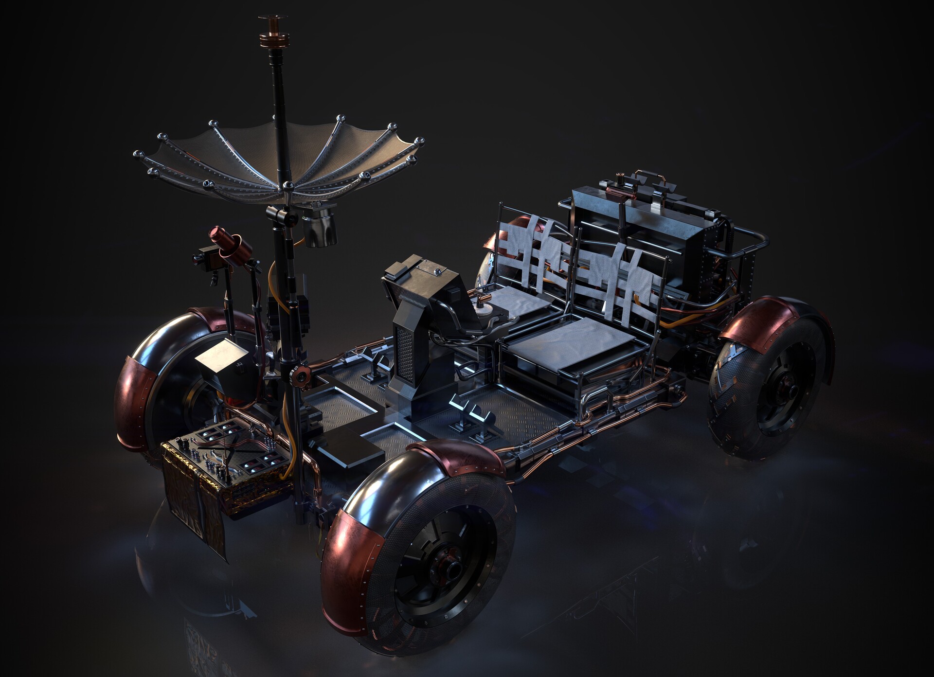 apollo 16 moon buggy