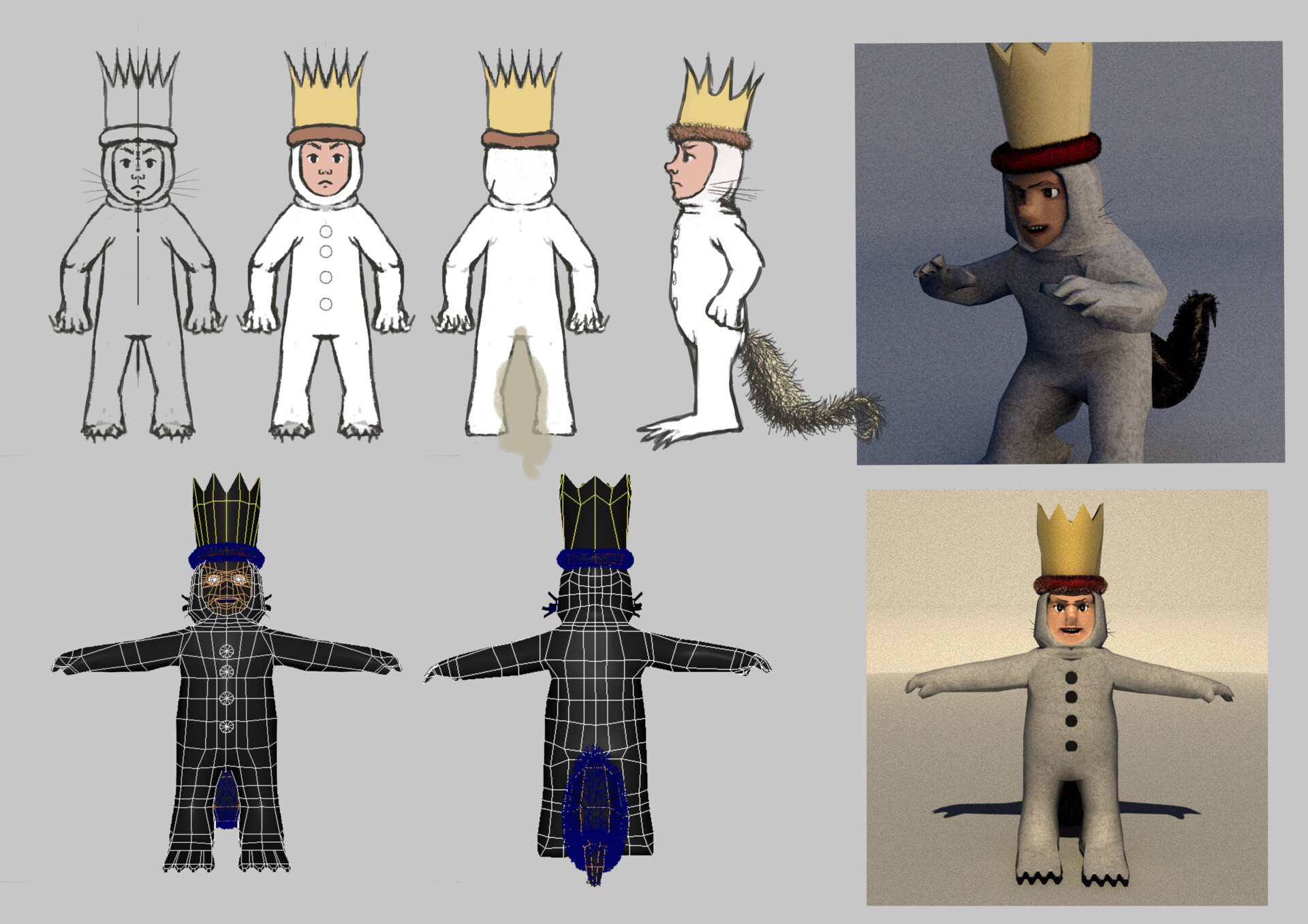 ArtStation - Animation Showreel - Where the Wild Things Are