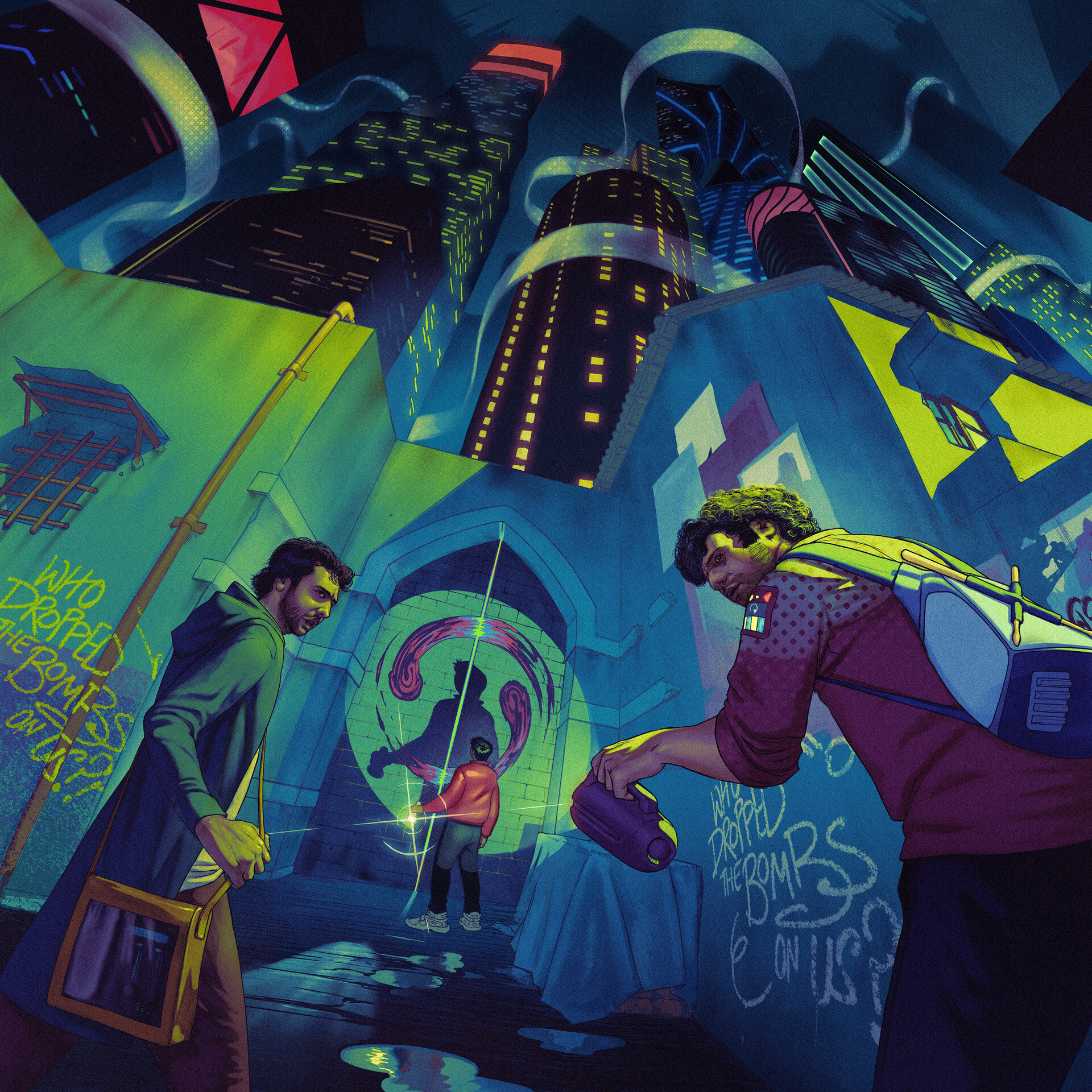 ArtStation - "The Bombay Doors" by Tejas Menon - Cover Art