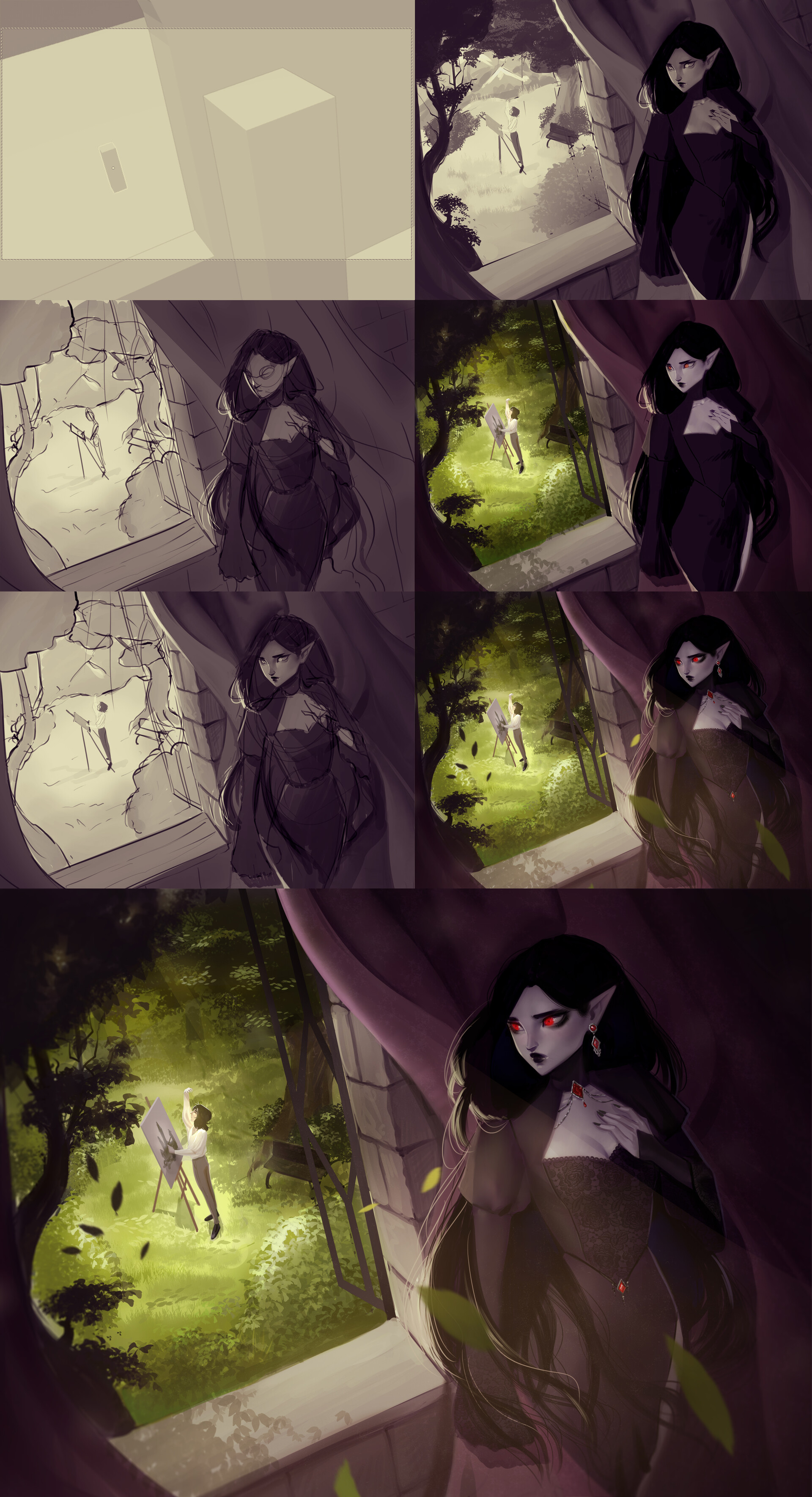 ArtStation - Art process