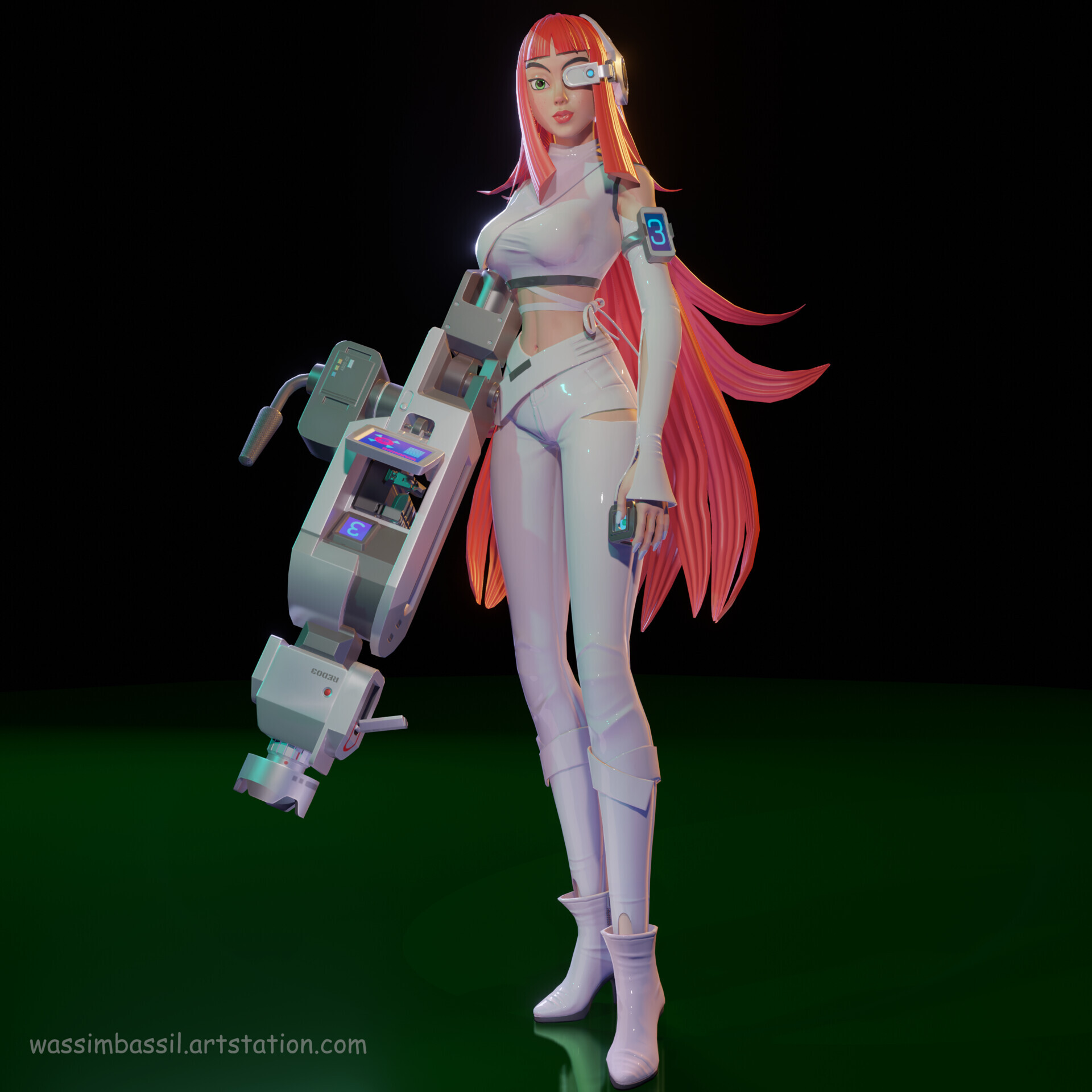 Artstation Lilu Stylized Character Resultado Alumno