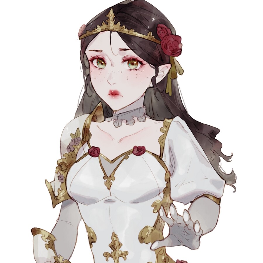 ArtStation - Snow - Trapped Princess (Timelapse)