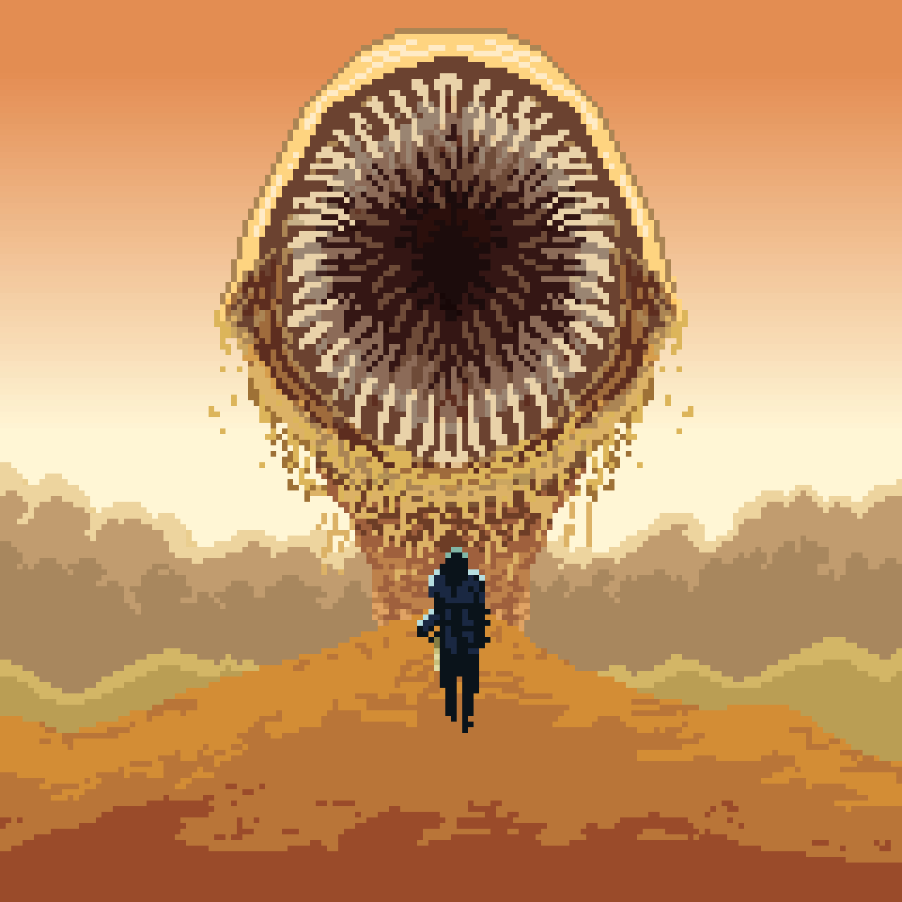 ArtStation - -Dune- Retro Pixel Art
