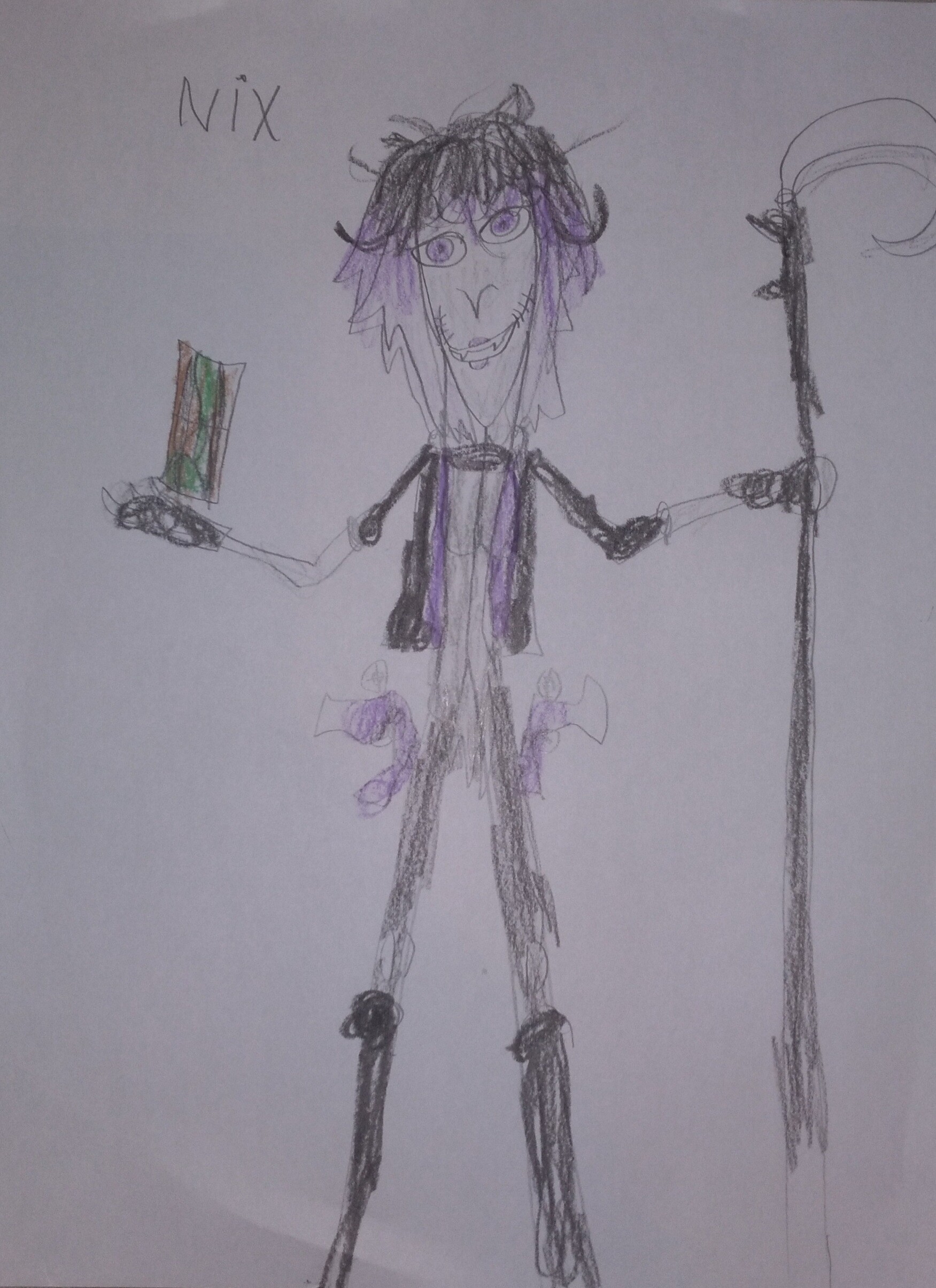 ArtStation - Nix (Brawlhalla artwork) art by me