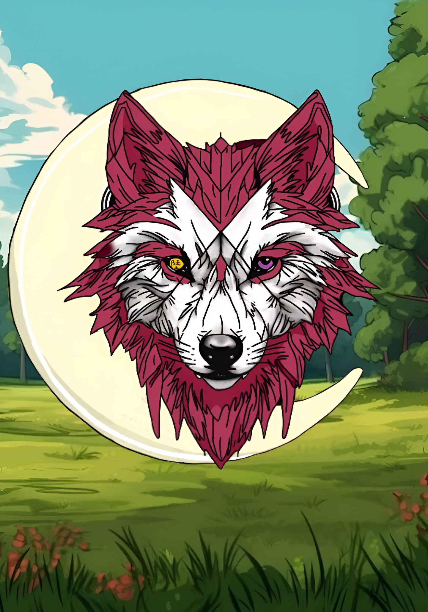 ArtStation - Wolf head-shot