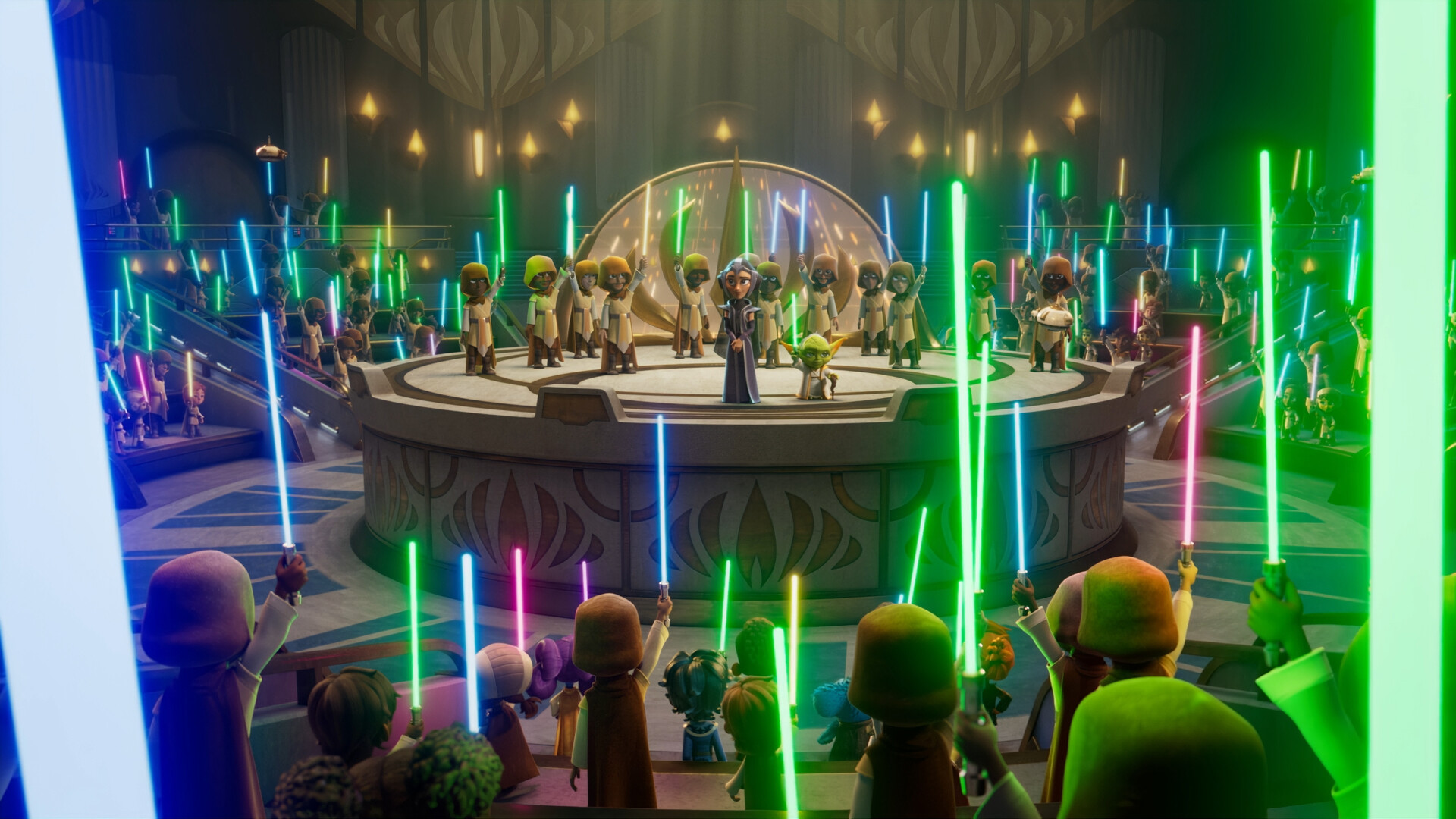 ArtStation - Star Wars - Young Jedi Adventures - Starlight Beacon Interior Sets - Environment ...