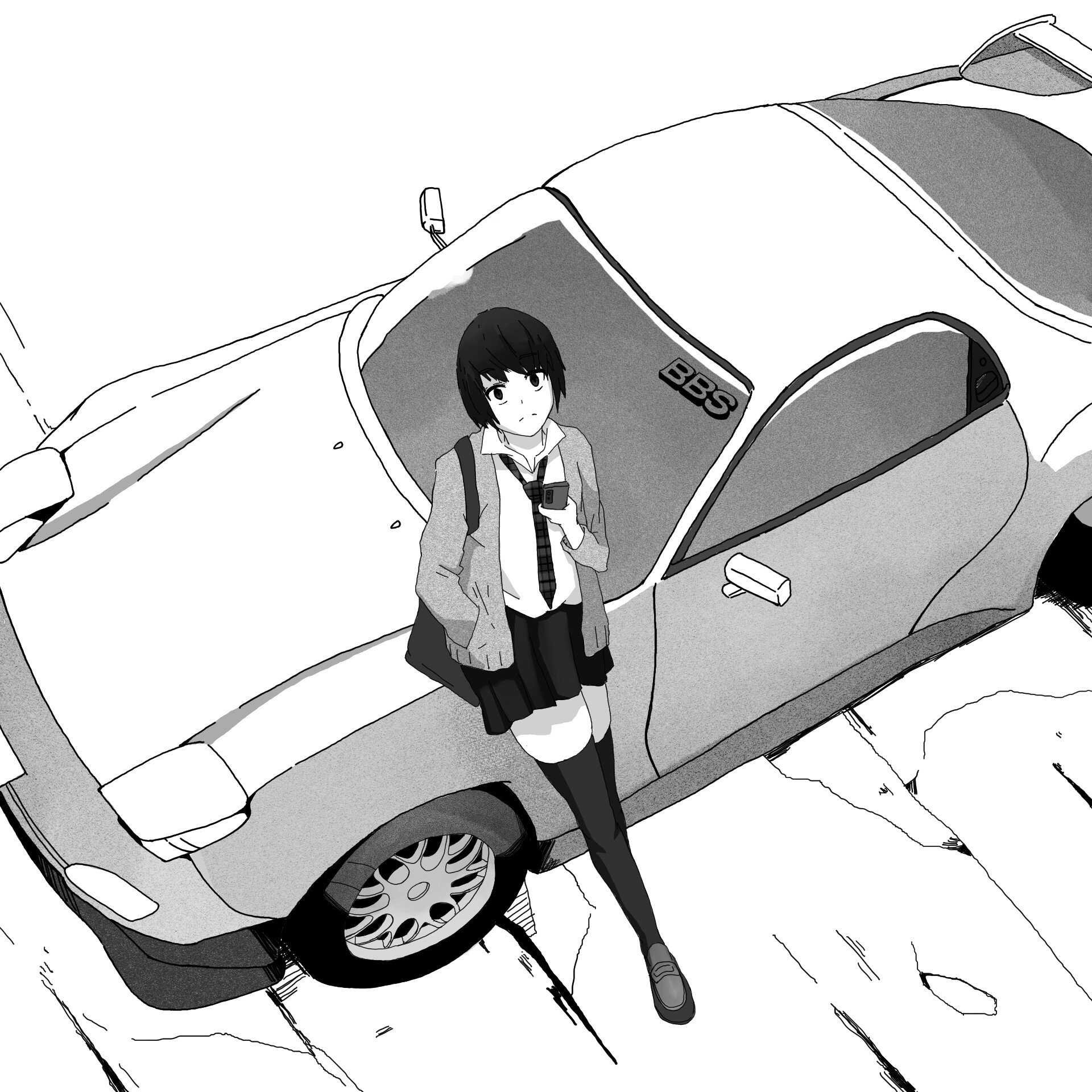 ArtStation - Car Girl