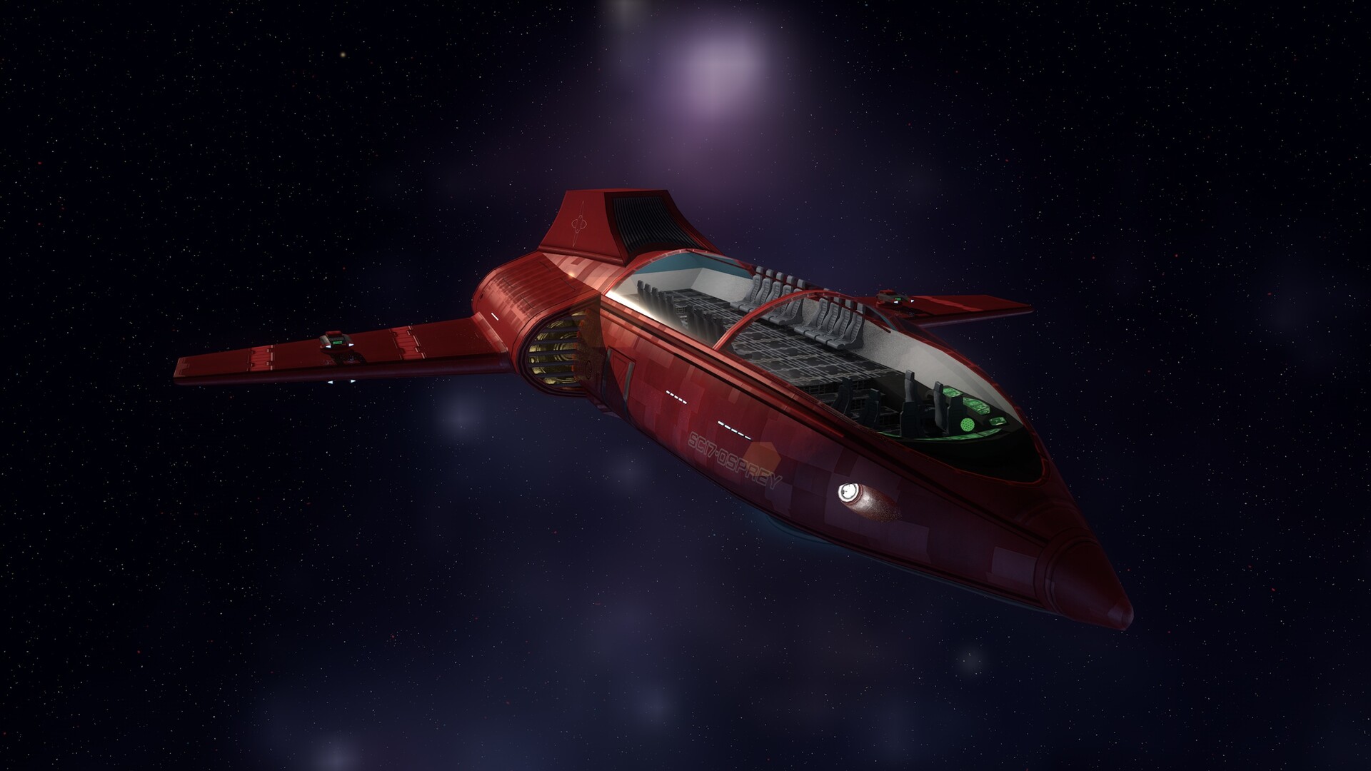 ArtStation - Osprey-class transport ship (fan design)