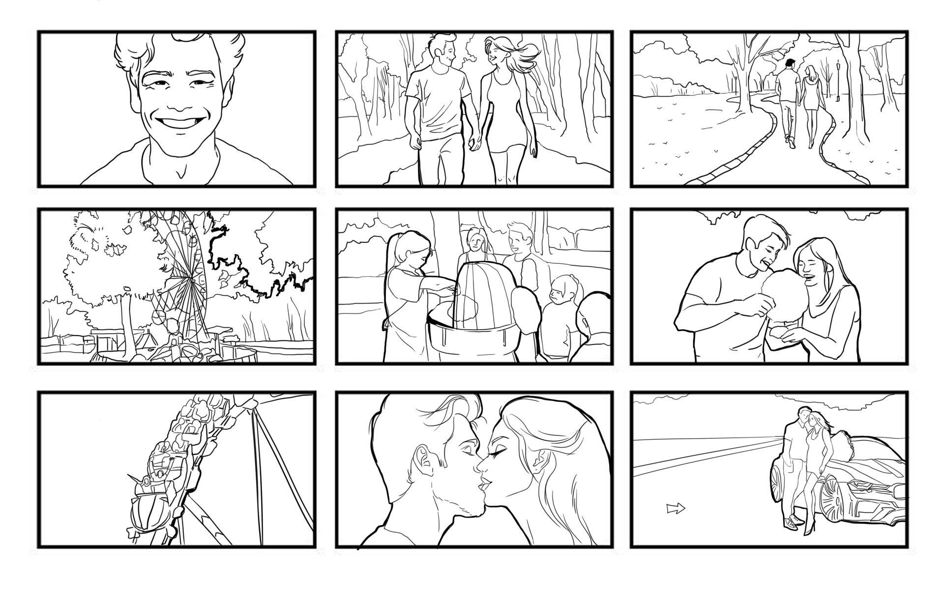 ArtStation - Storyboard date