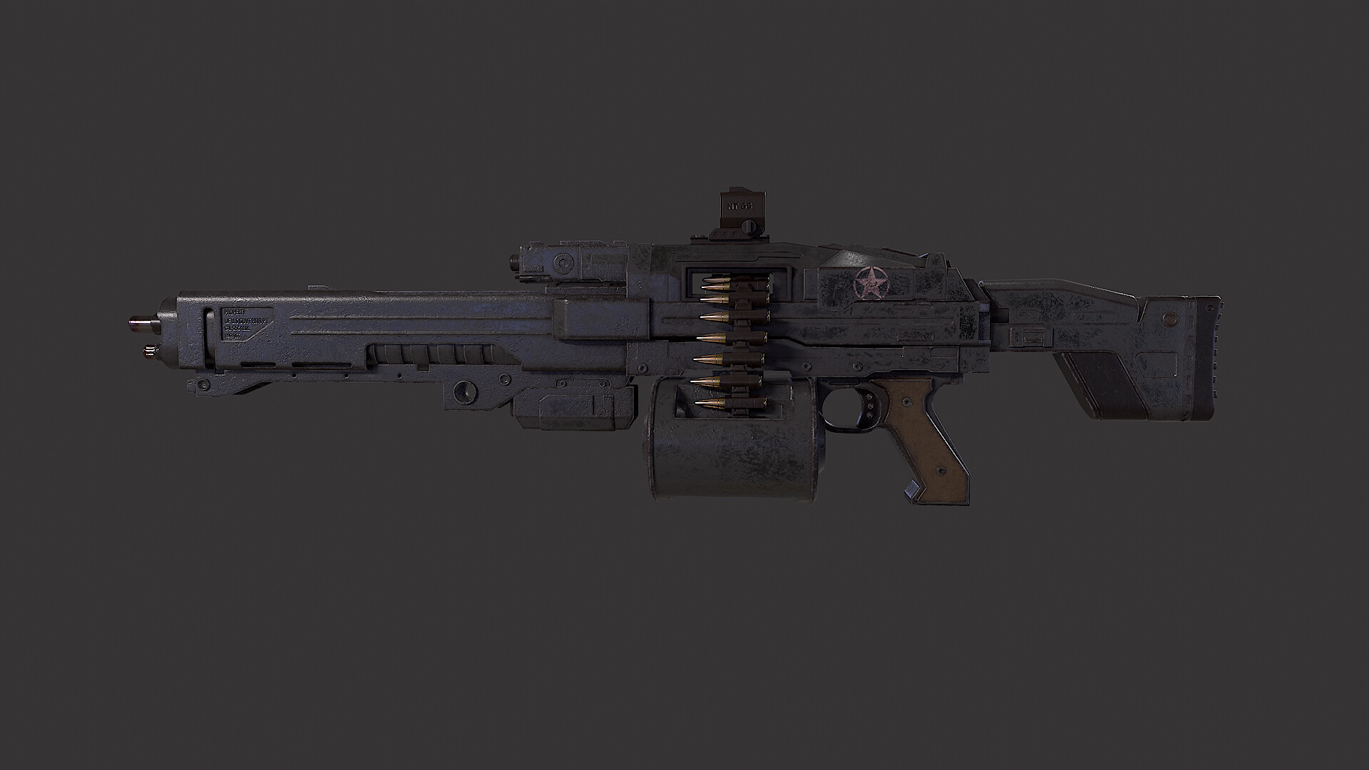 ArtStation - Machine Gun
