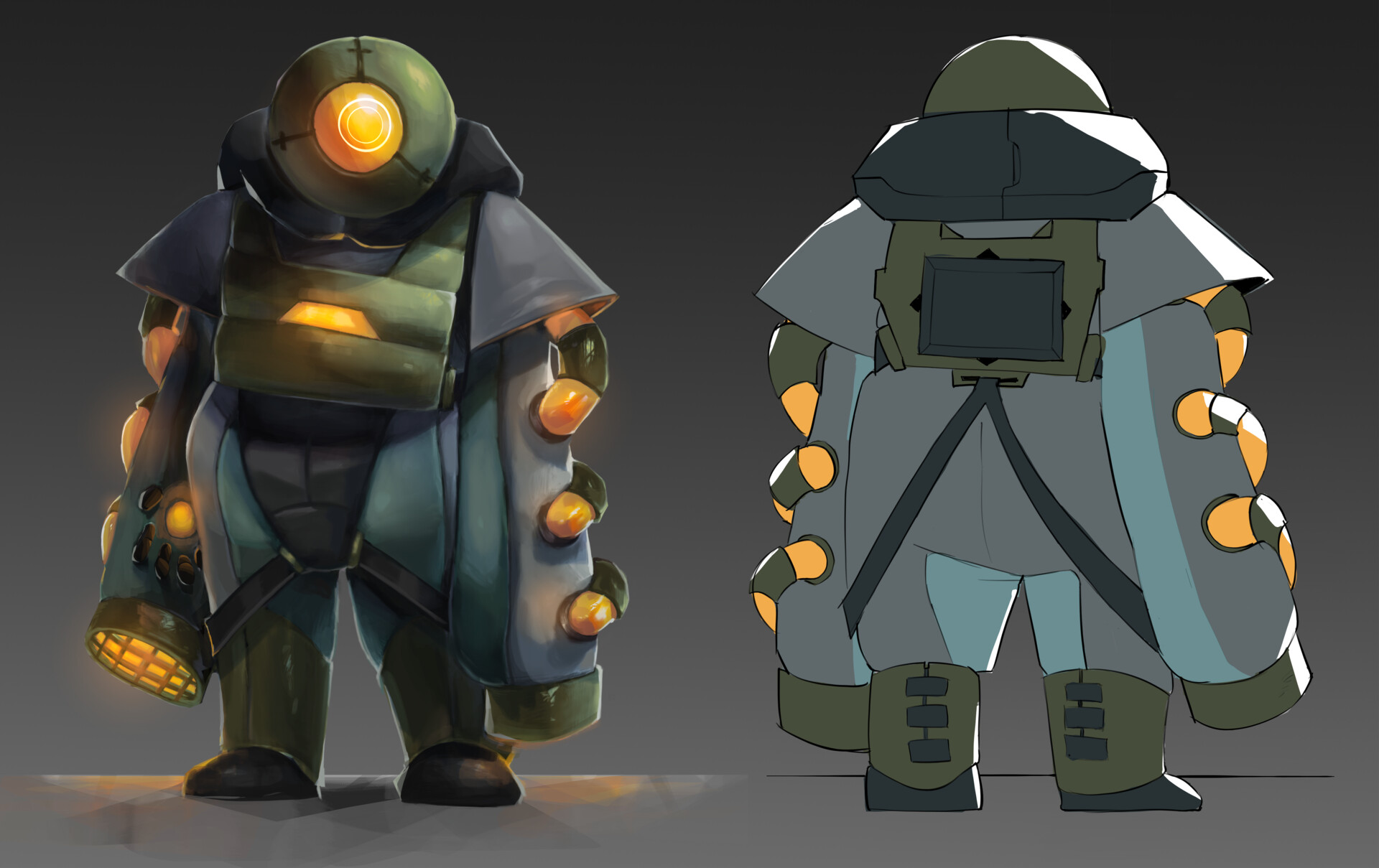 ArtStation - Sci-fi character design