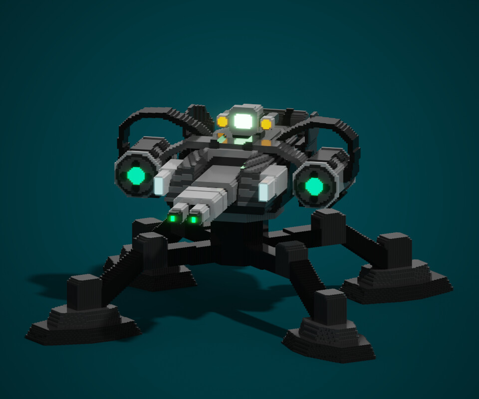 ArtStation - Turret_V1