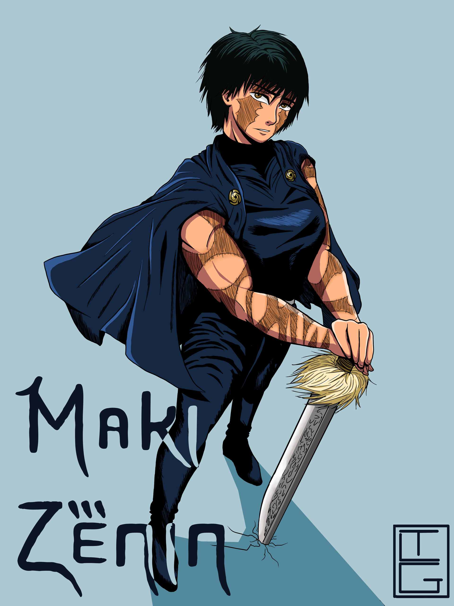 ArtStation - Maki Zenin