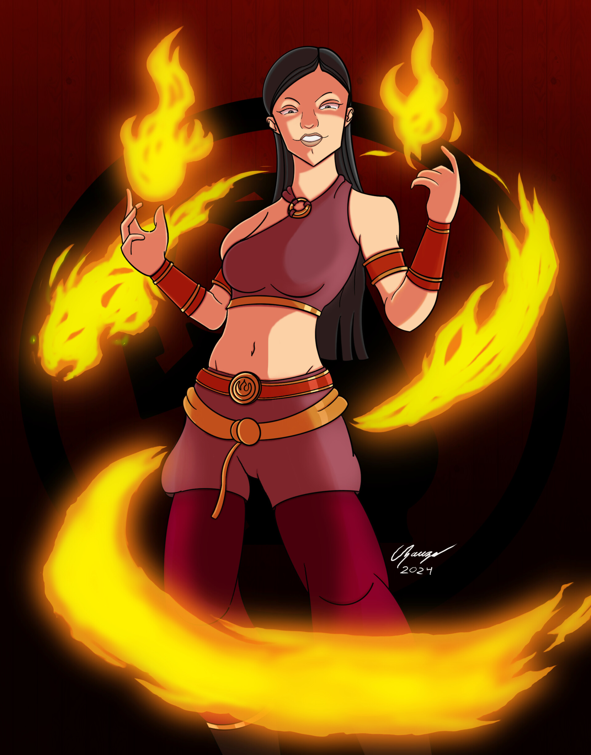 ArtStation - Heather - Total Drama X Avatar