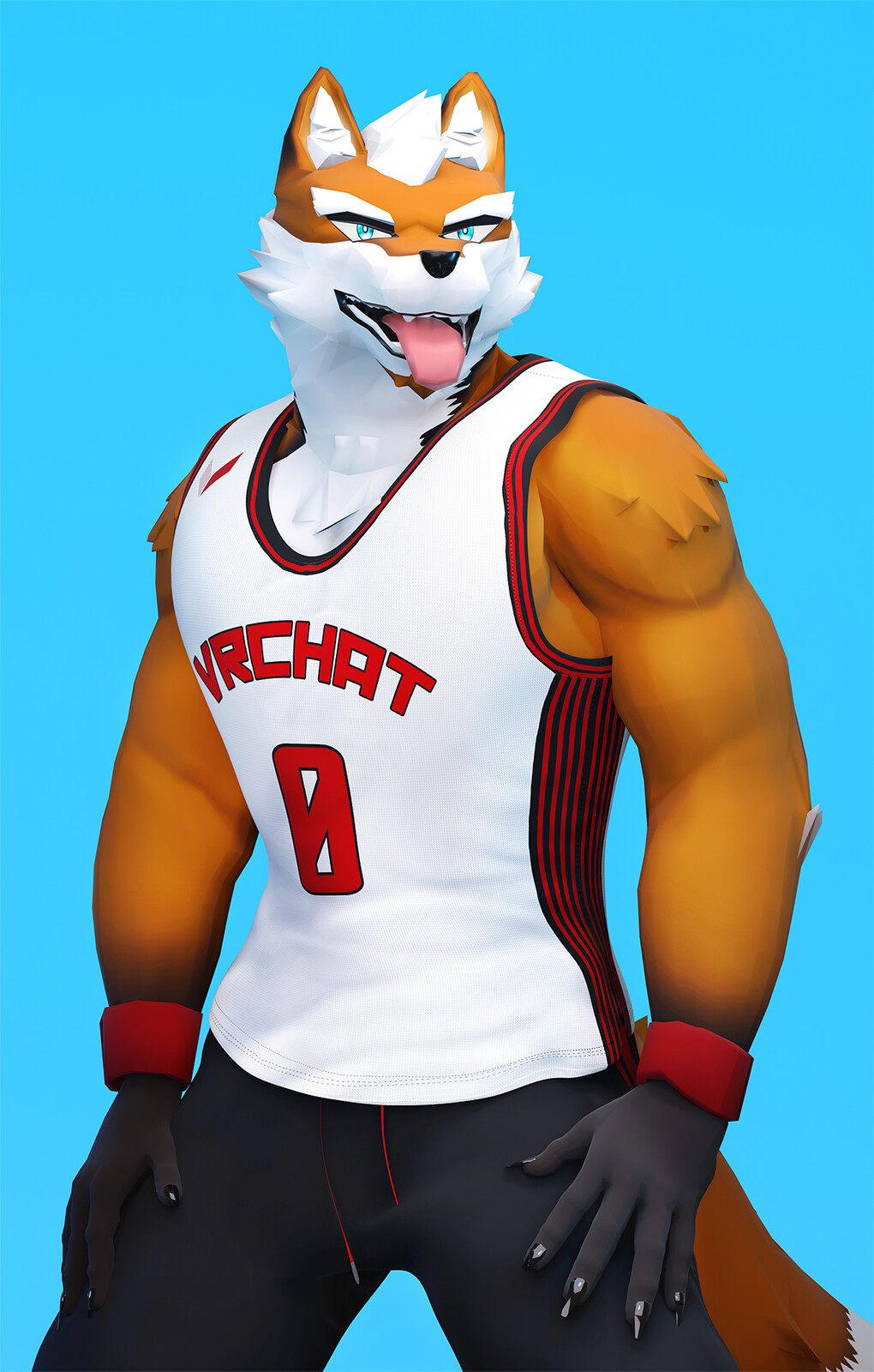 Tamara Kempton - Baski Fox: VRChat Avatar