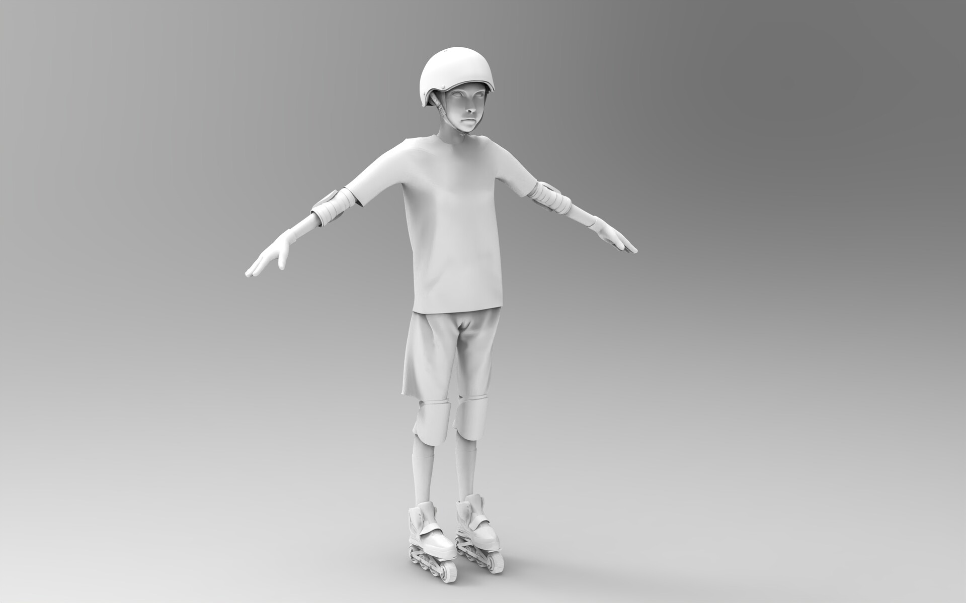 ArtStation - Skate With The Crew Character Animation Model - Theo