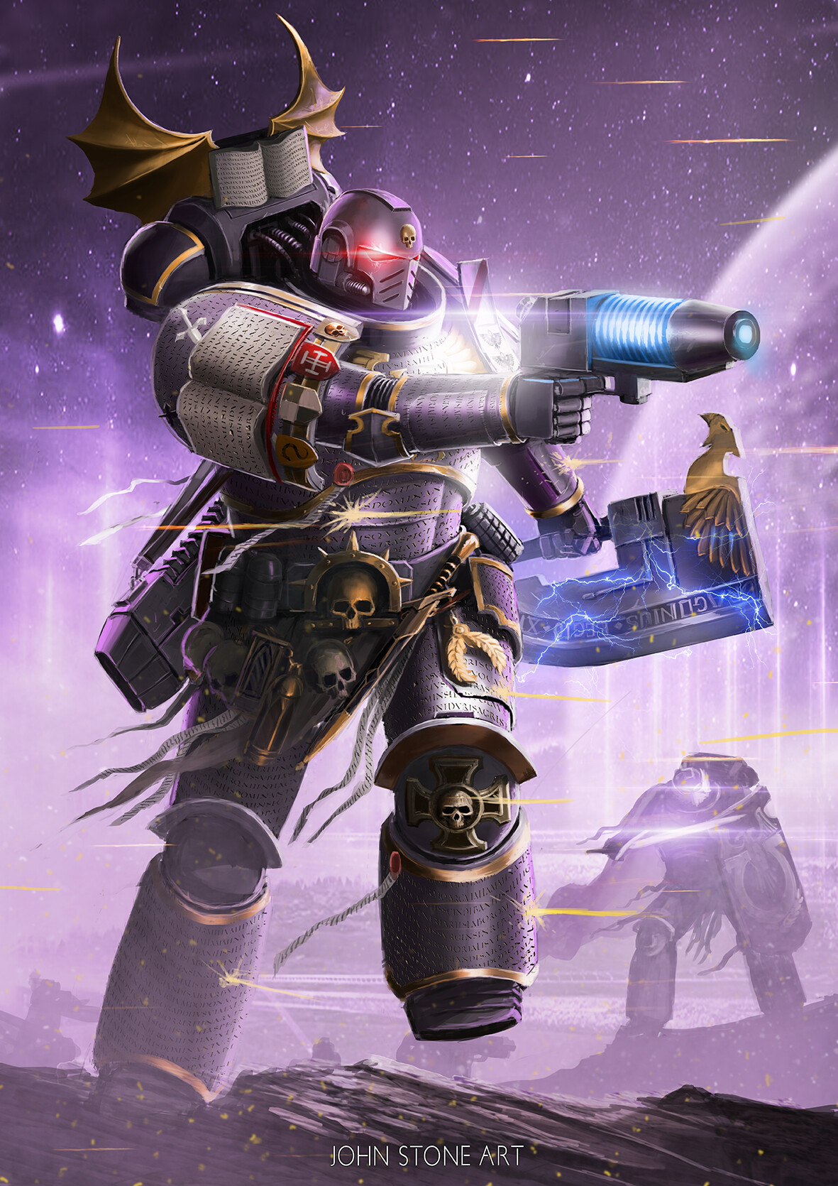 ArtStation - Sacred Wardens Ninth Great Captain