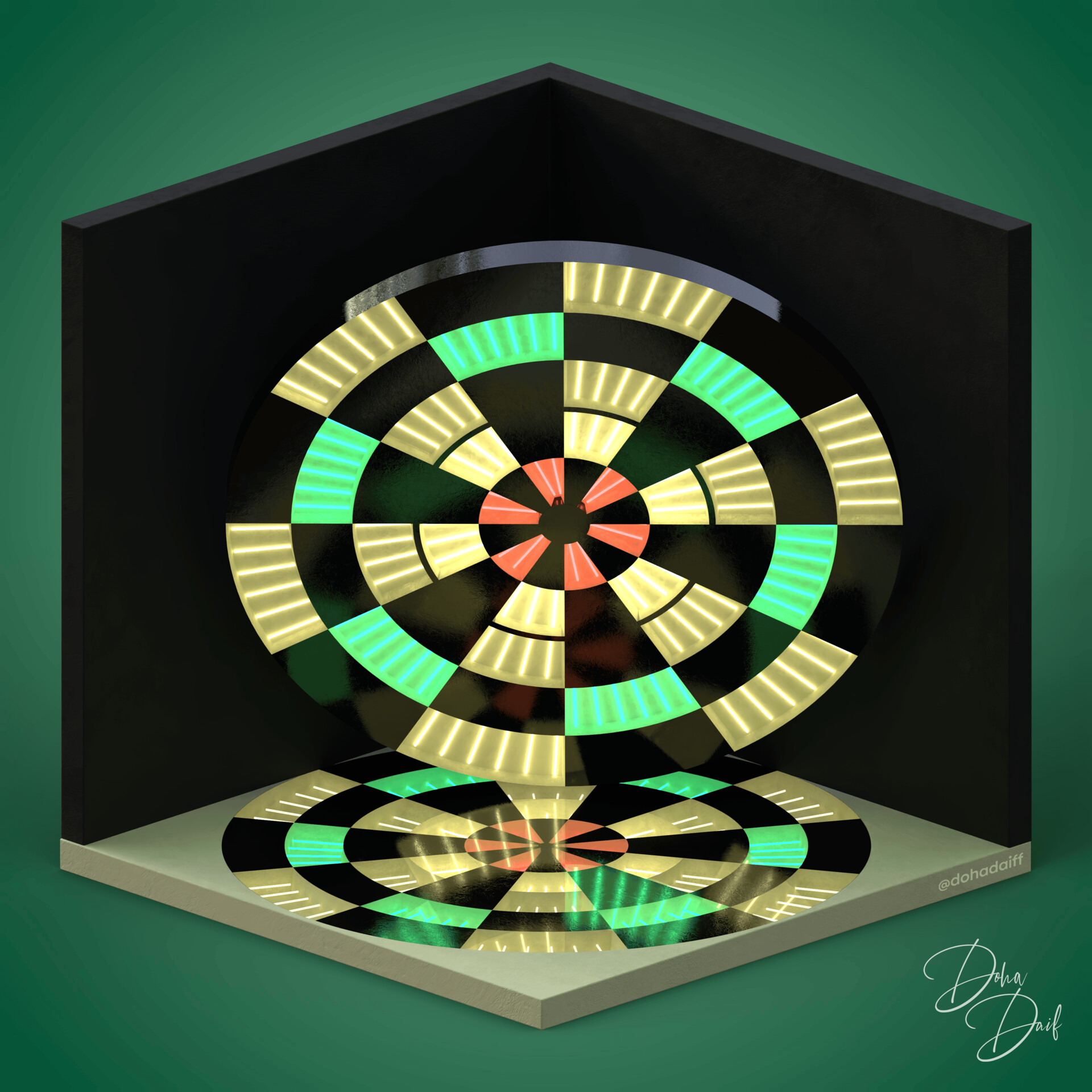 ArtStation - 3D Isometric Diorama | Hoot