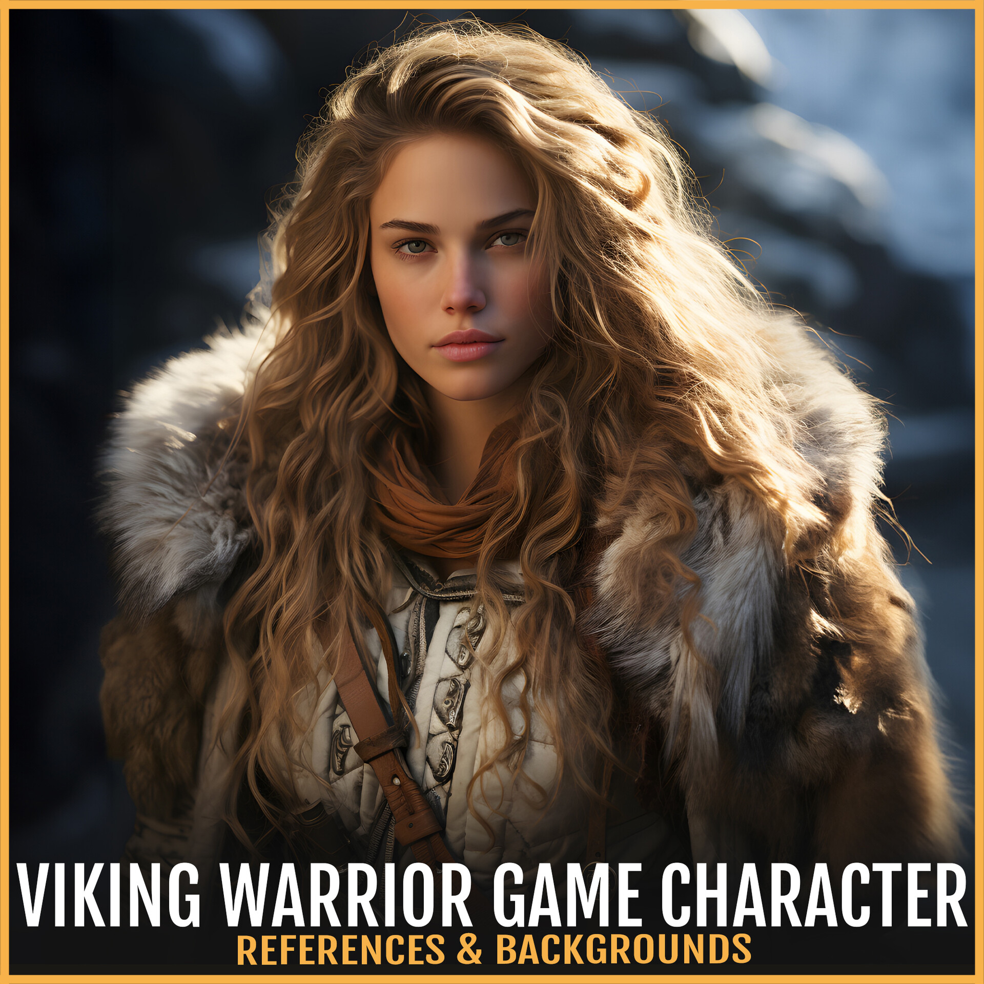 ArtStation - 303 Female Viking Warrior Game Character
