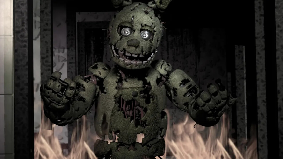 ArtStation - SpringTrap In A Fire