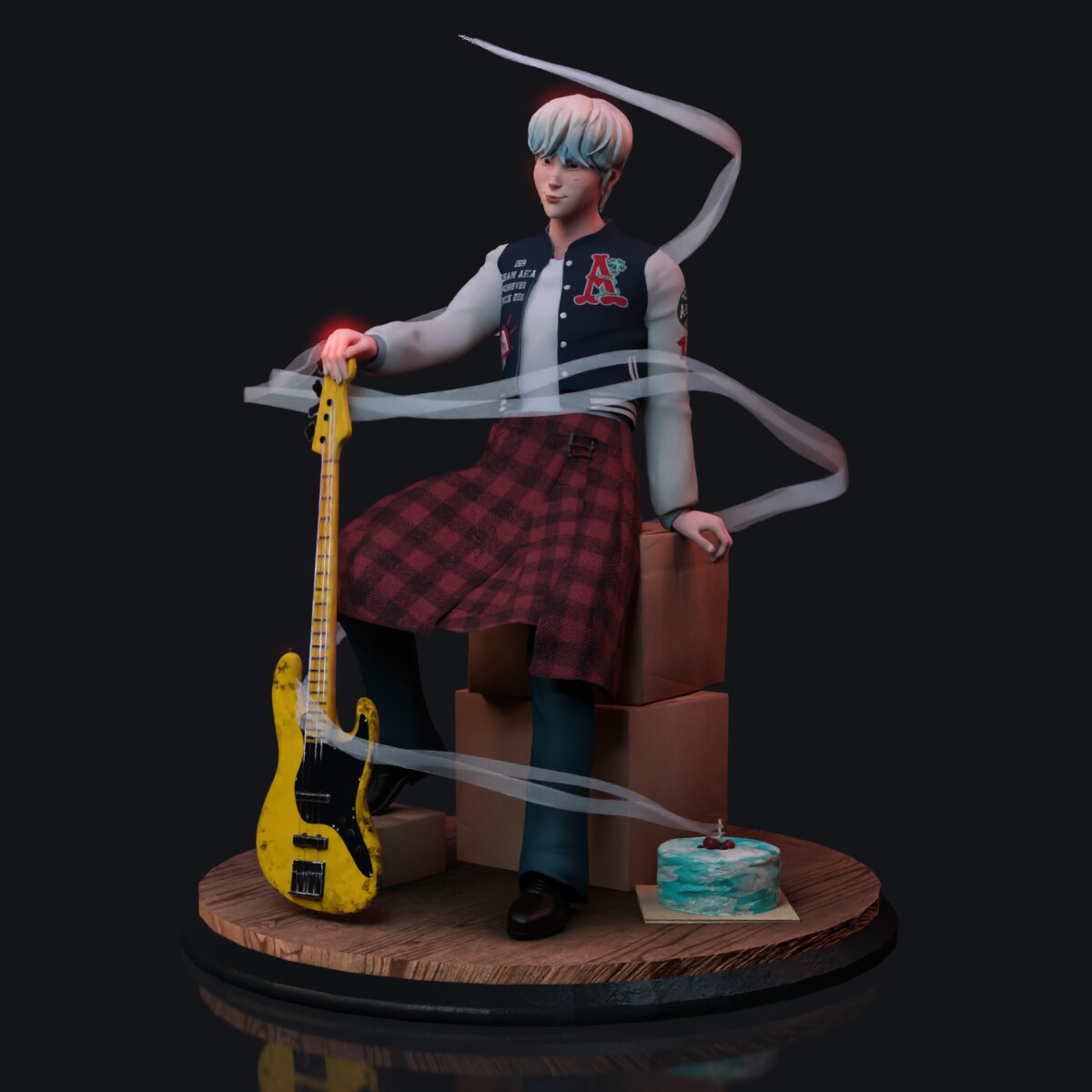 ArtStation - Giuk Scratch sculpture