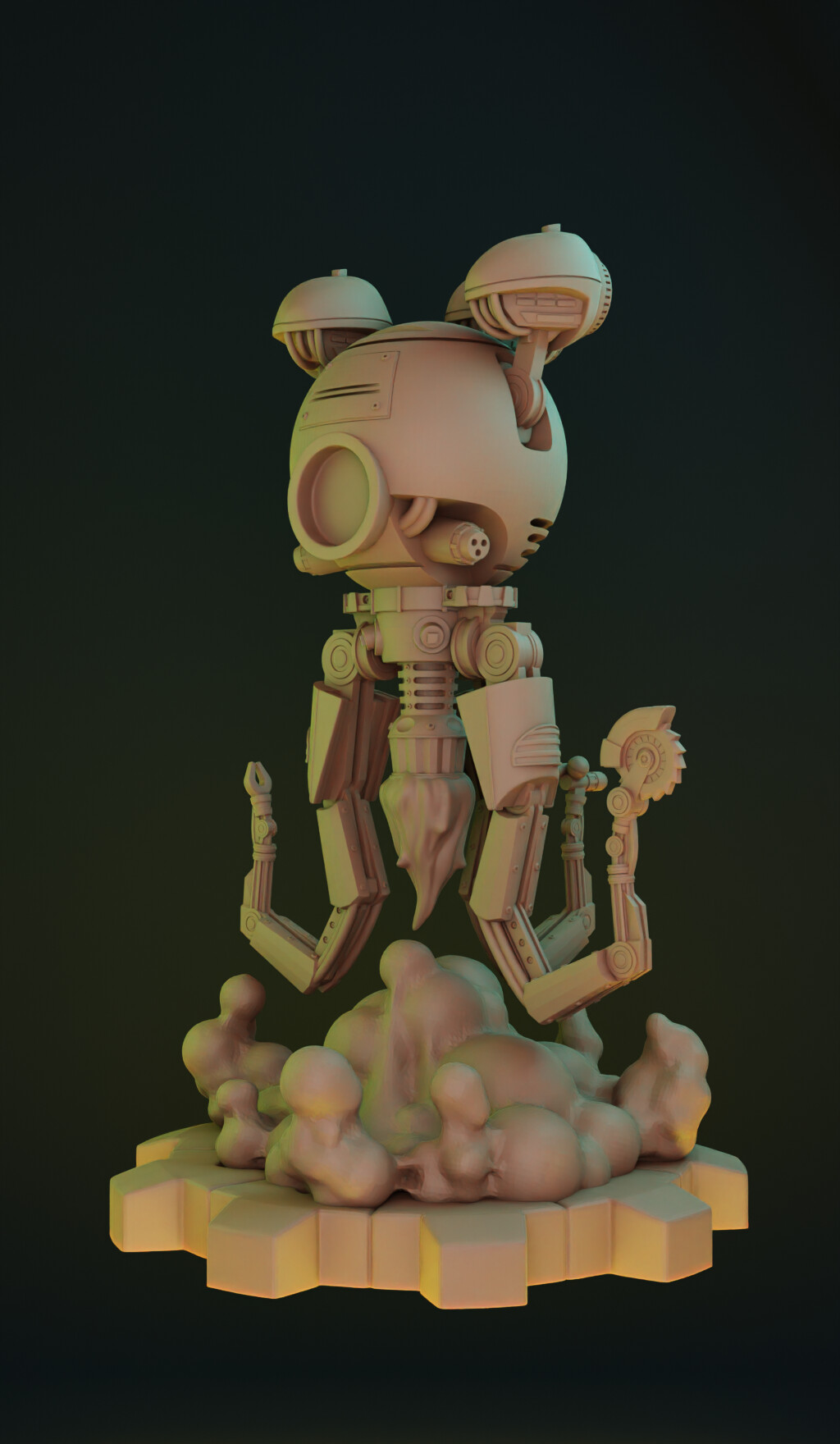 Julia Lemke - Fan Art - Curie / Mr. Handy