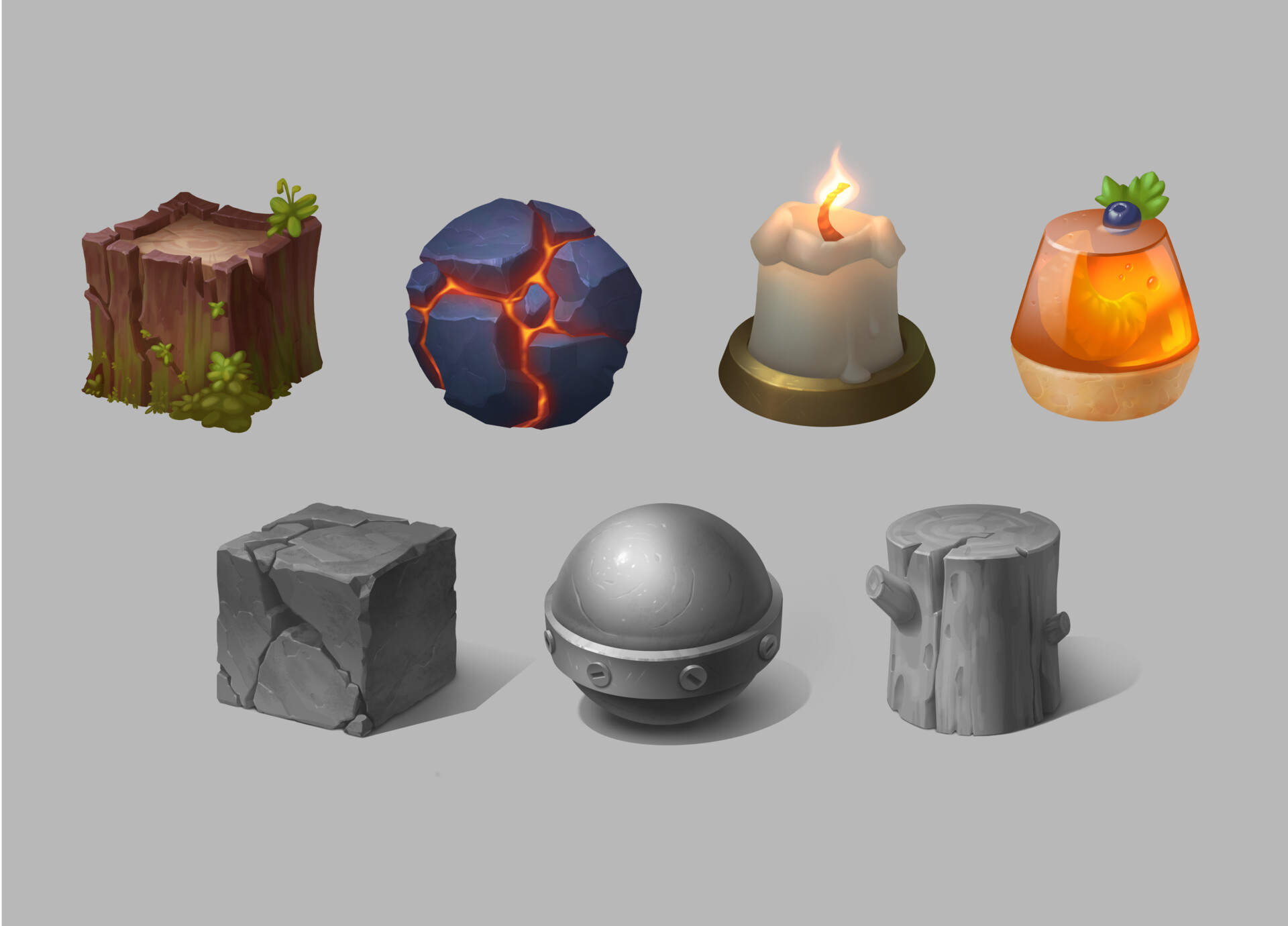 ArtStation - props materials