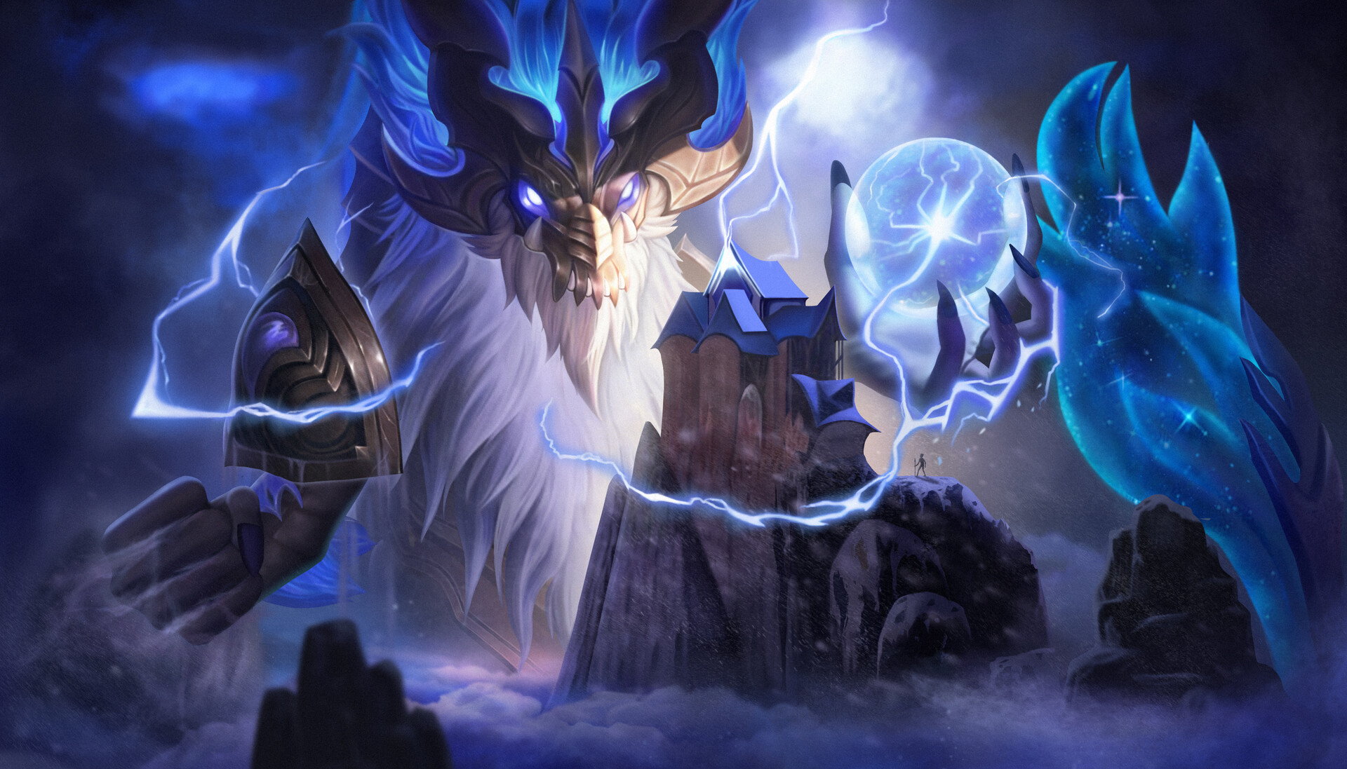 ArtStation - Fanart storm dragon aurelion sol Lol