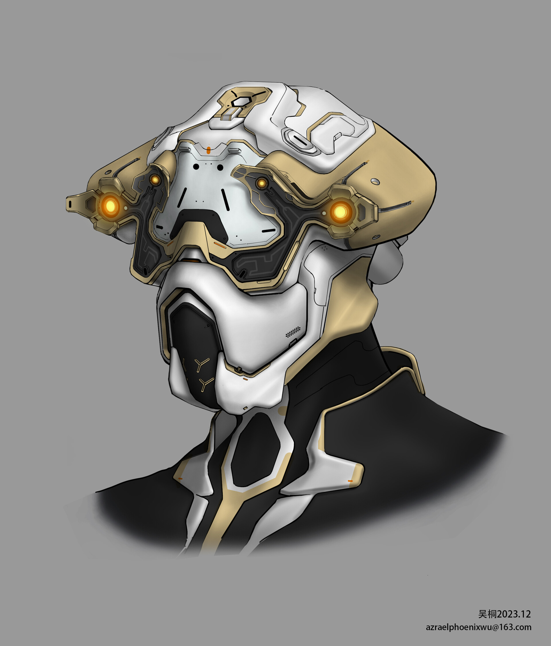 Tong Wu 吴桐 - Wu Tong's Brain Development Plan - Helmet Design 1