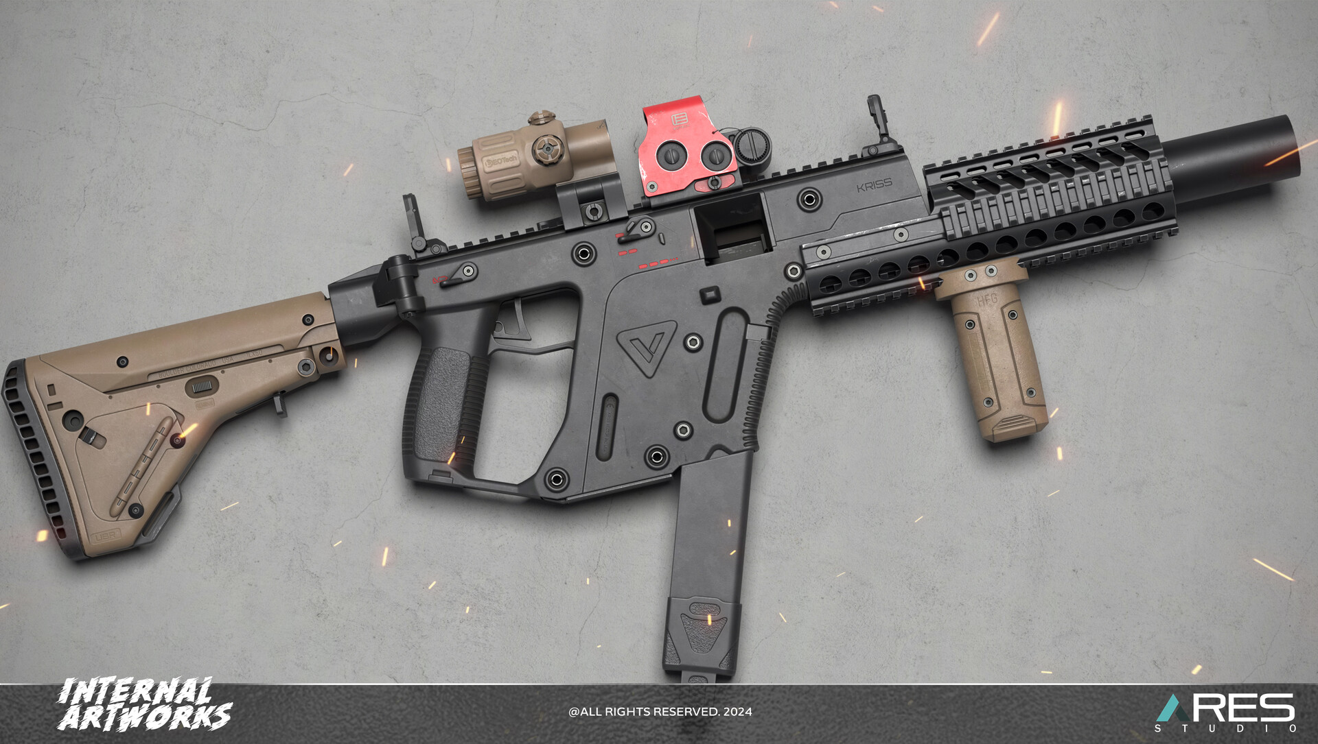 Ares Studio - Kriss Vector : Game Ready