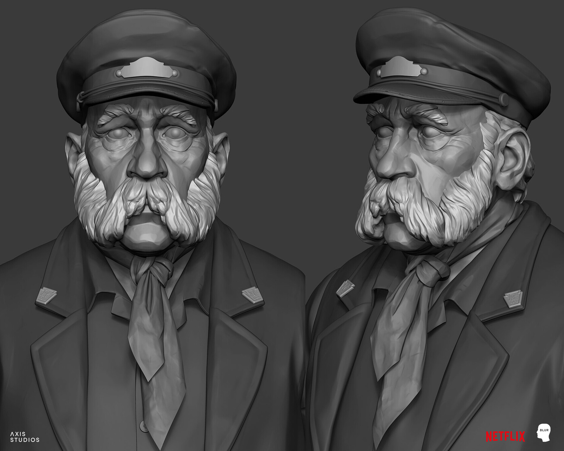 Axis Studios - Love, Death, and Robots: The Tall Grass- Characters