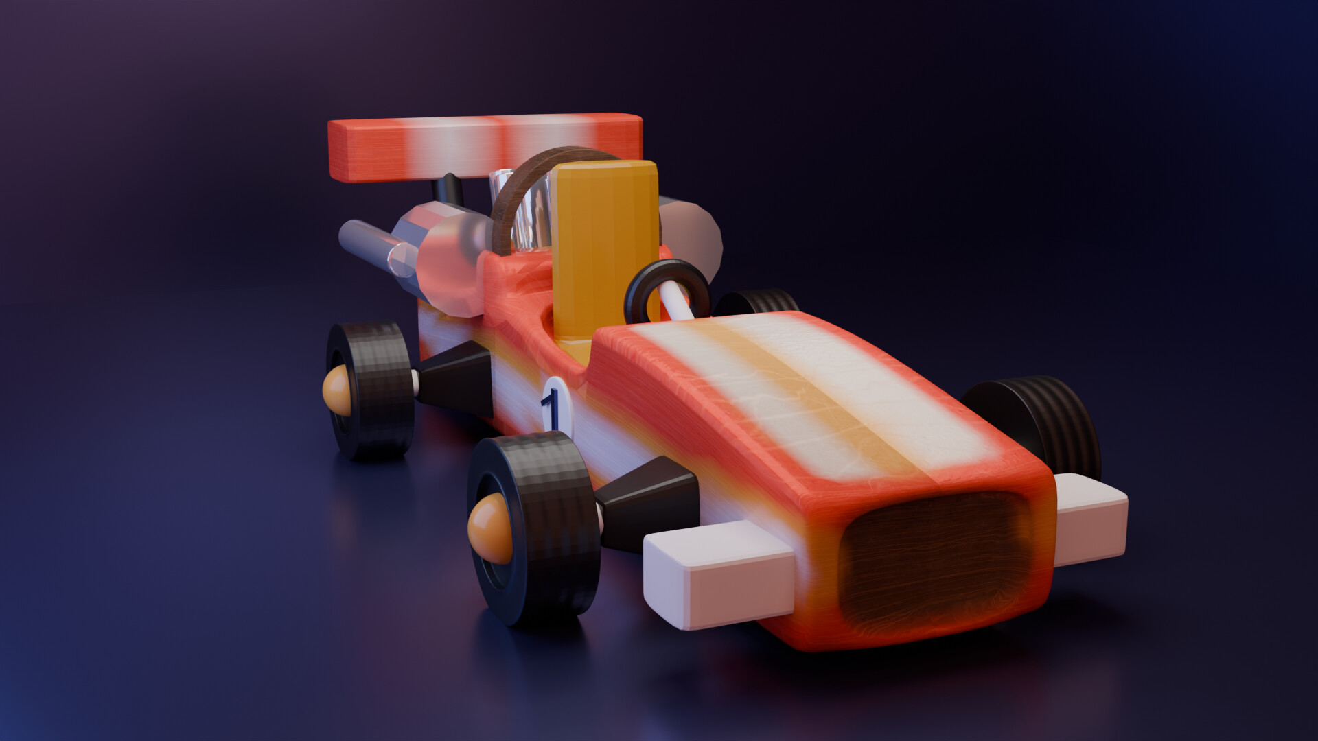 ArtStation - WOODEN CAR_PROTOTYPE 01