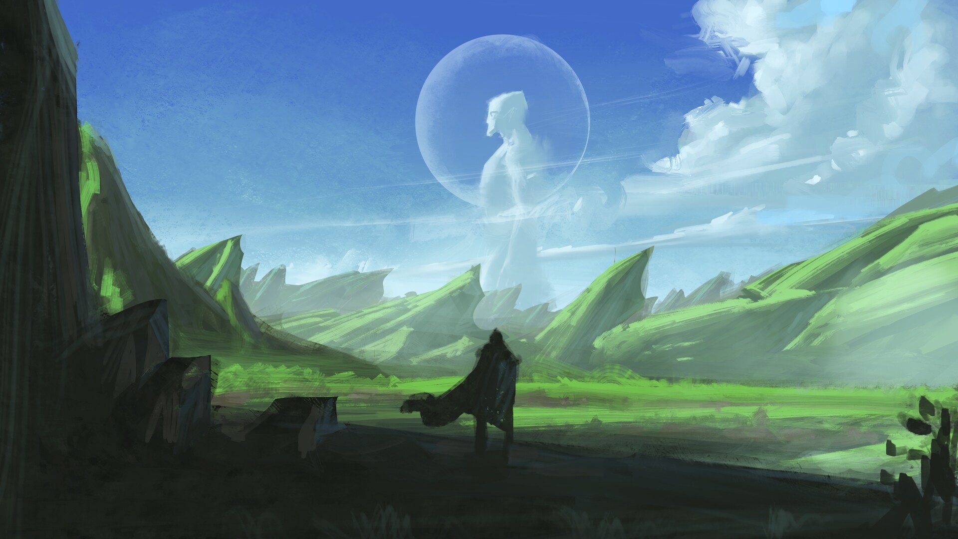 ArtStation - Clouds men