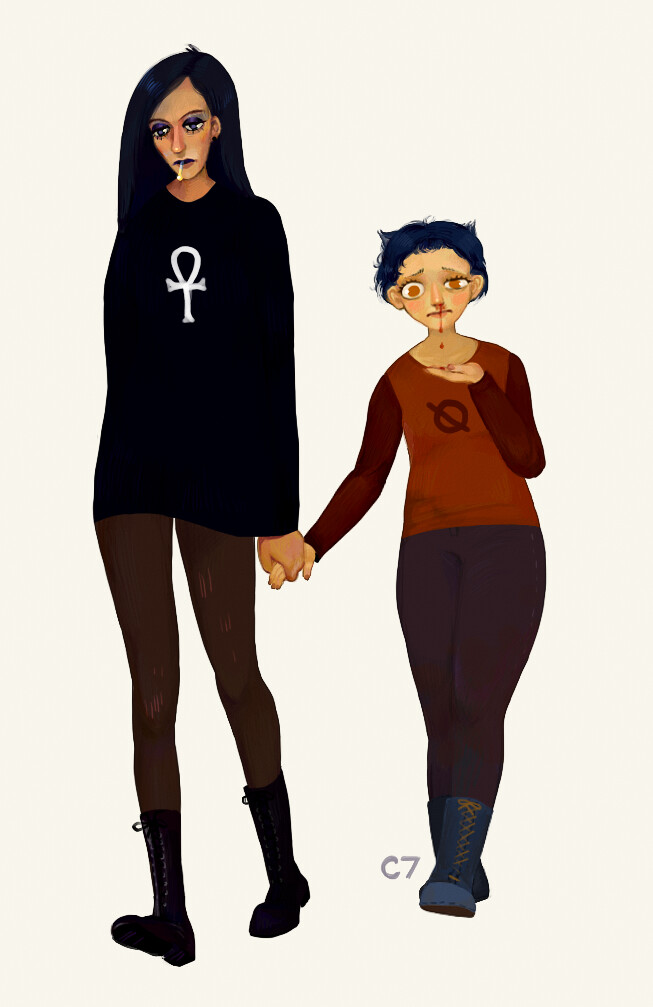 ArtStation - NITW - Bea & Mae, 2017