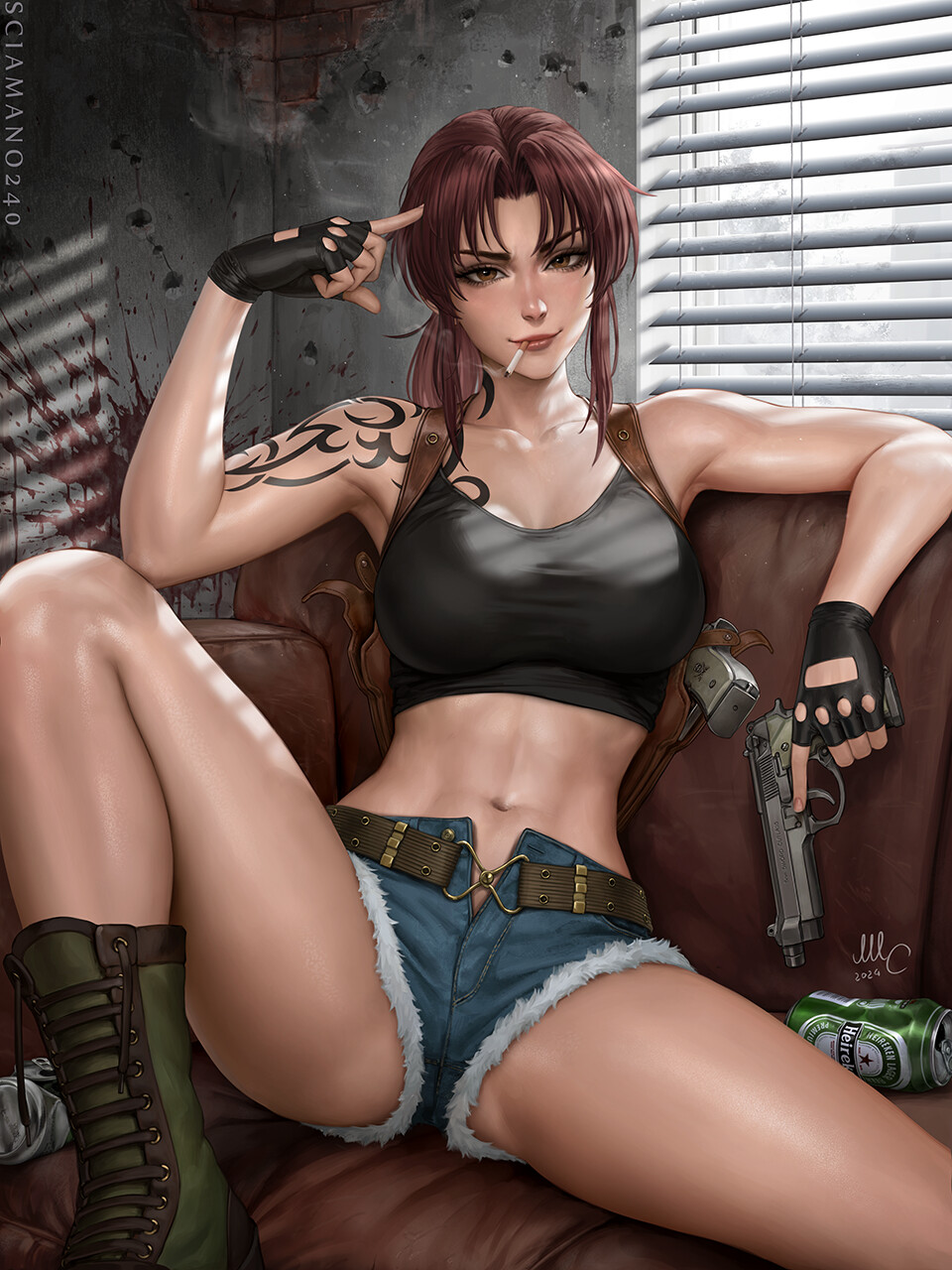 Mirco Cabbia (Sciamano240) - Revy - Black Lagoon