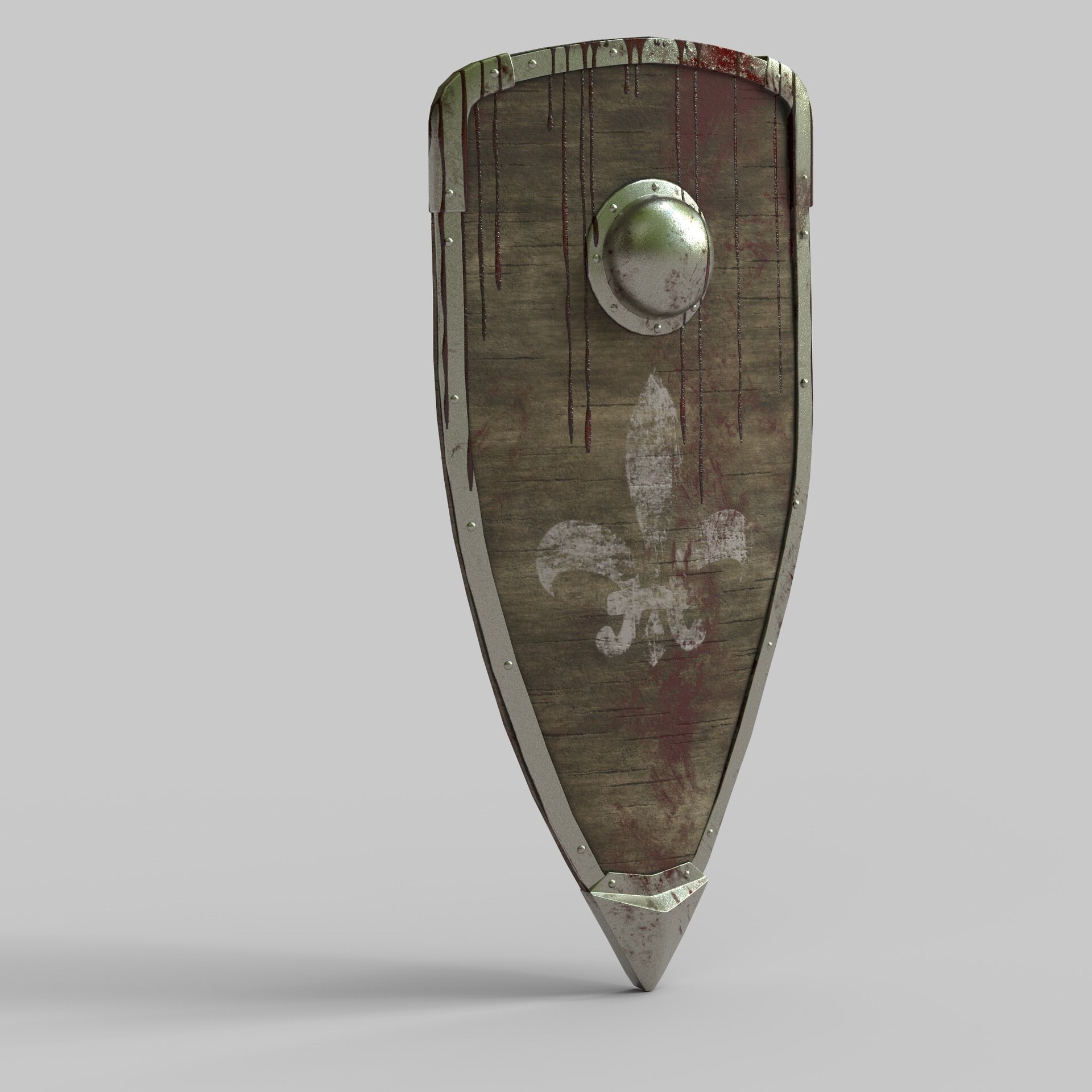 ArtStation - Textured shield exercice