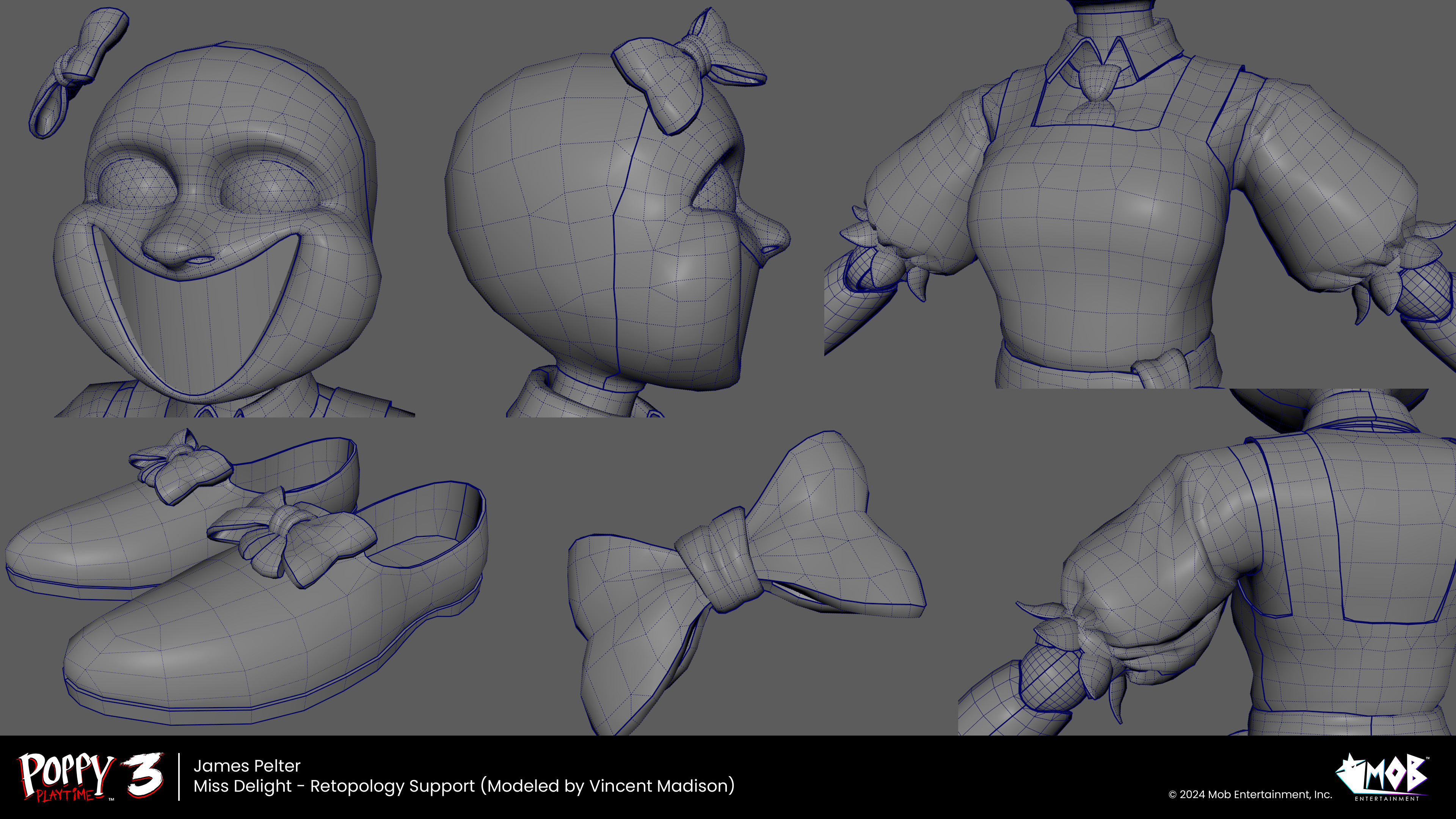 James Pelter - Poppy Playtime Chapter 3: Modeling & Texturing