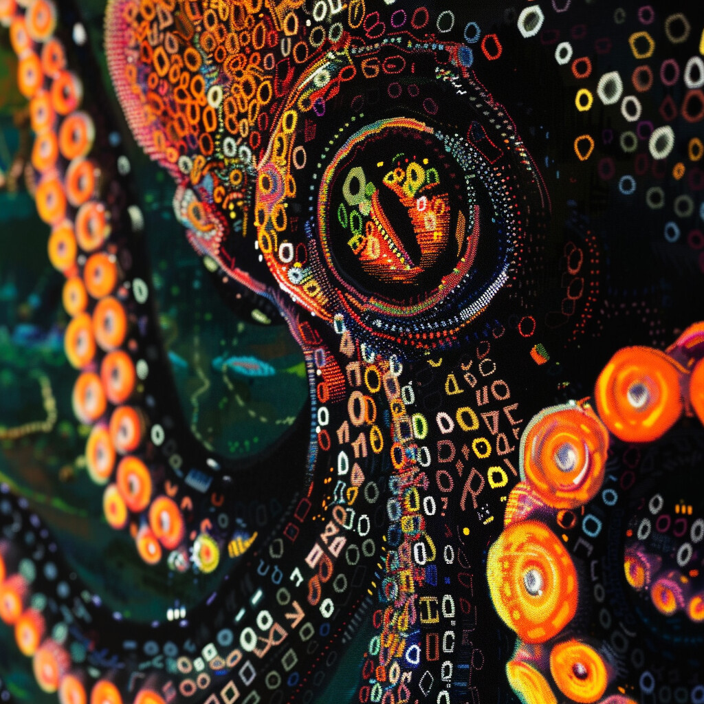 ArtStation - binary luminescent sea-life