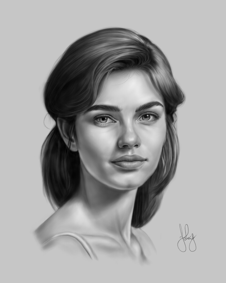 ArtStation - Portrait woman