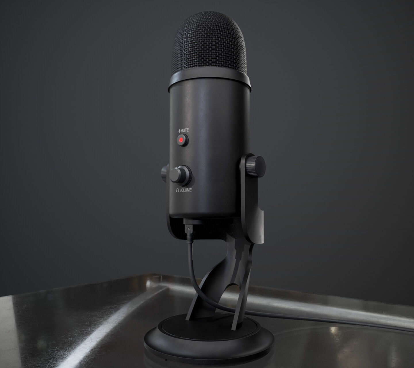 ArtStation - Microphone: 3D Object Study