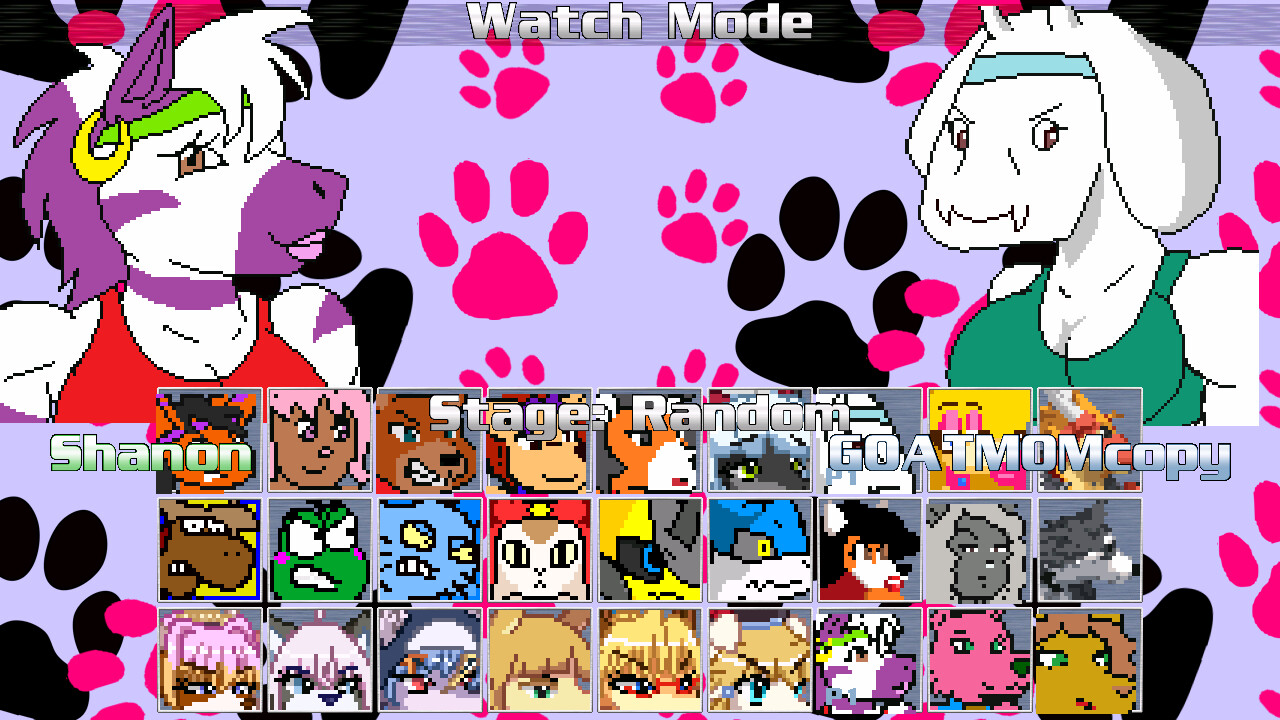 ArtStation - mugen furry fighter