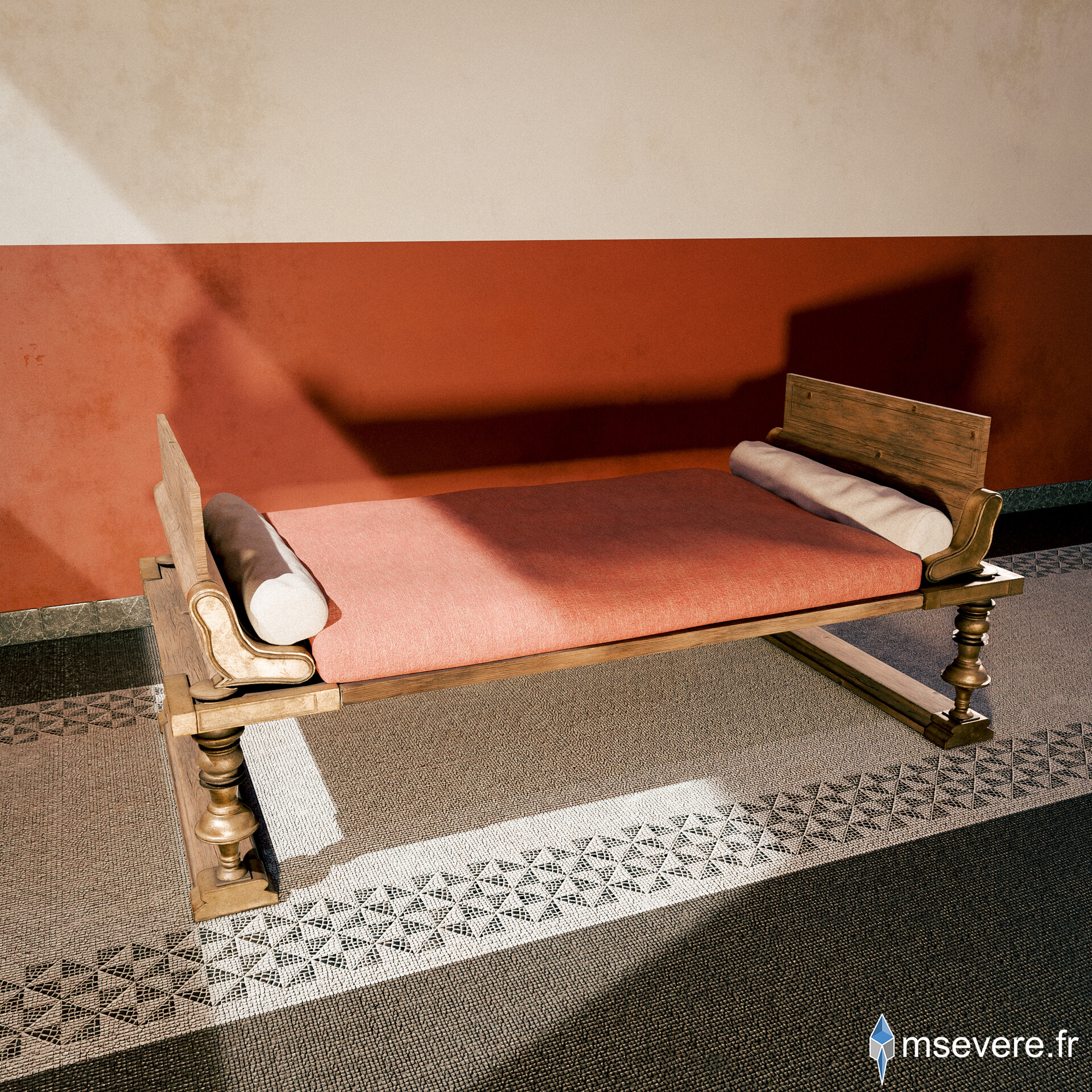 ArtStation - Roman couch