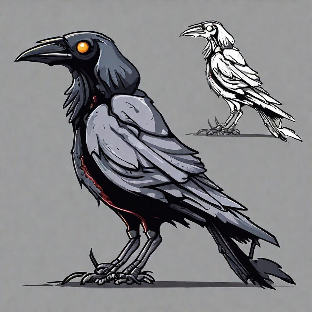 ArtStation - Crow Zombie