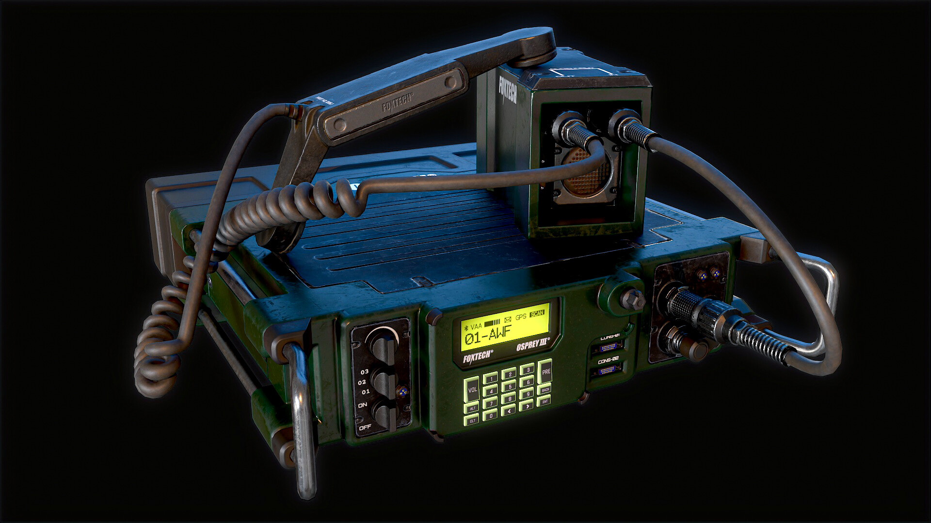 ArtStation - Military Radio