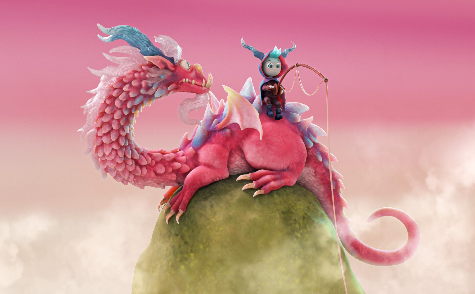 ArtStation - Dragon rider