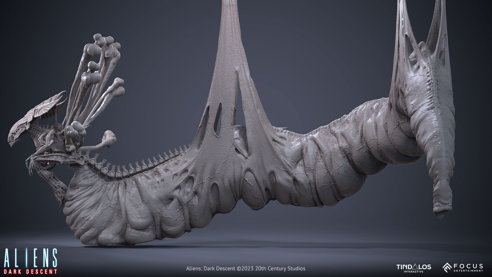 Tamás Kerti - alien queen ( Aliens: Dark Descent )