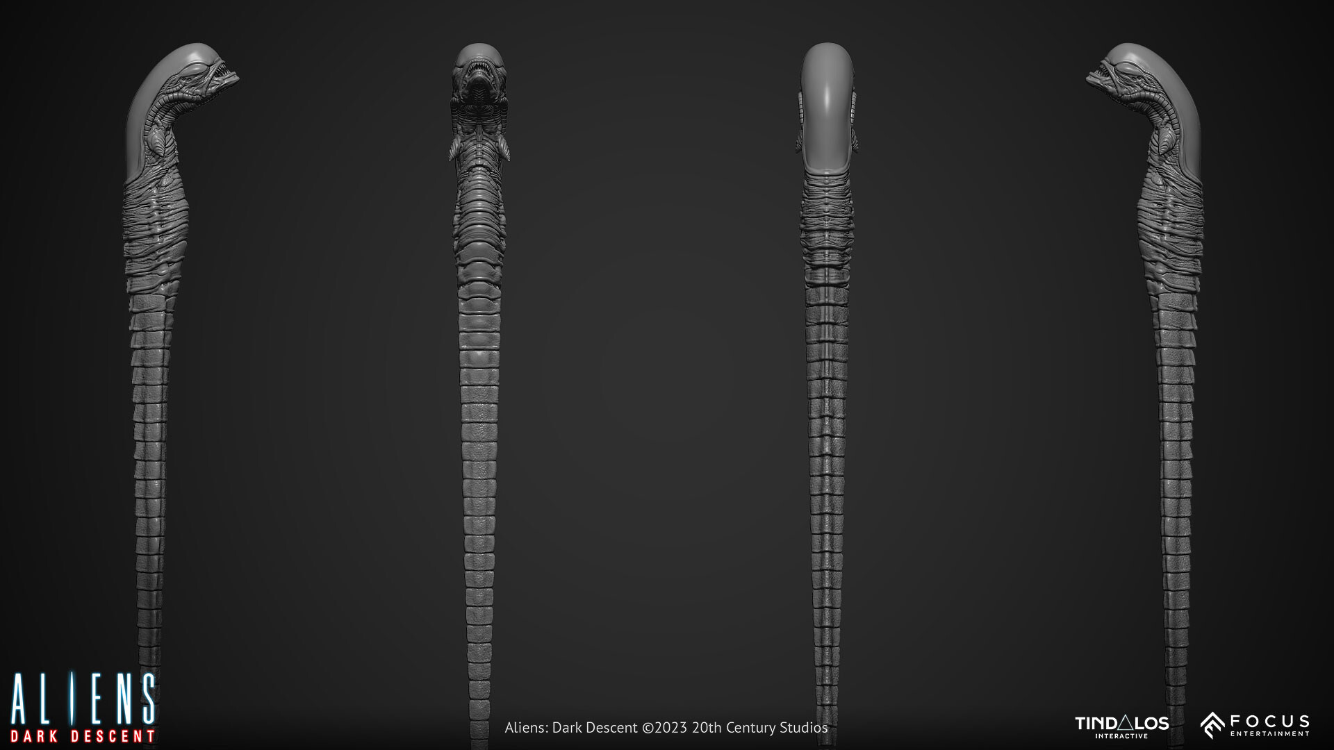 Tamás Kerti - alien chestburster ( Aliens: Dark Descent )