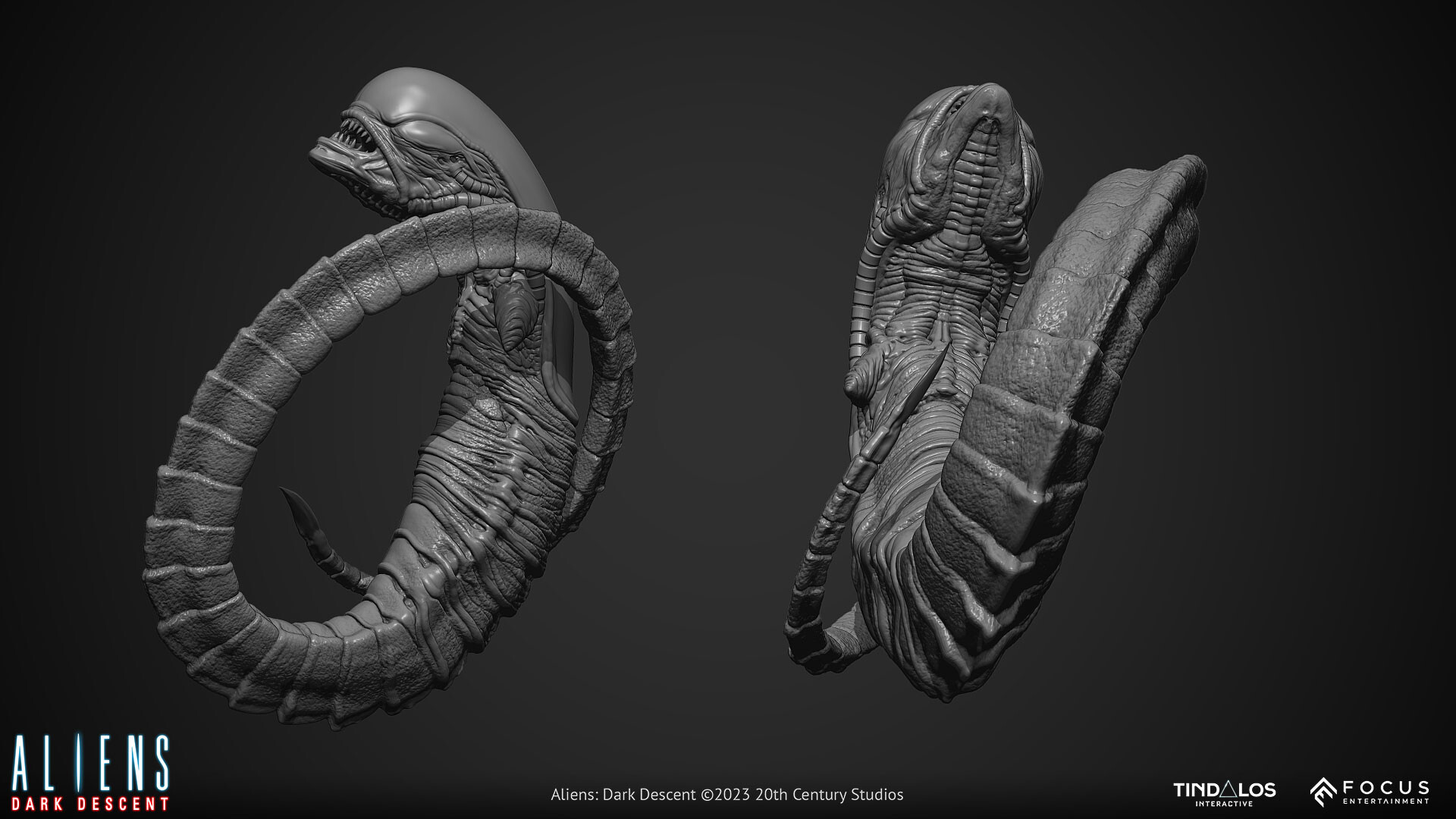 Tamás Kerti - alien chestburster ( Aliens: Dark Descent )