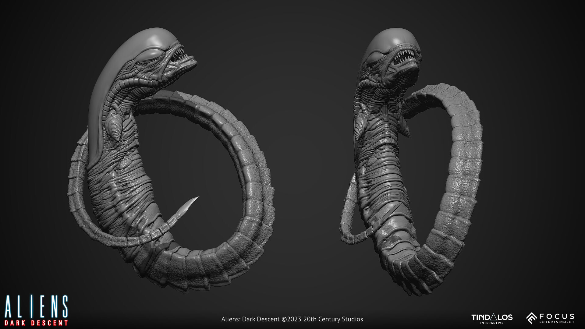 Tamás Kerti - alien chestburster ( Aliens: Dark Descent )