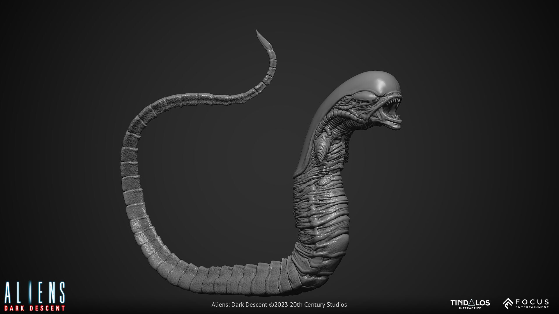 Tamás Kerti - alien chestburster ( Aliens: Dark Descent )